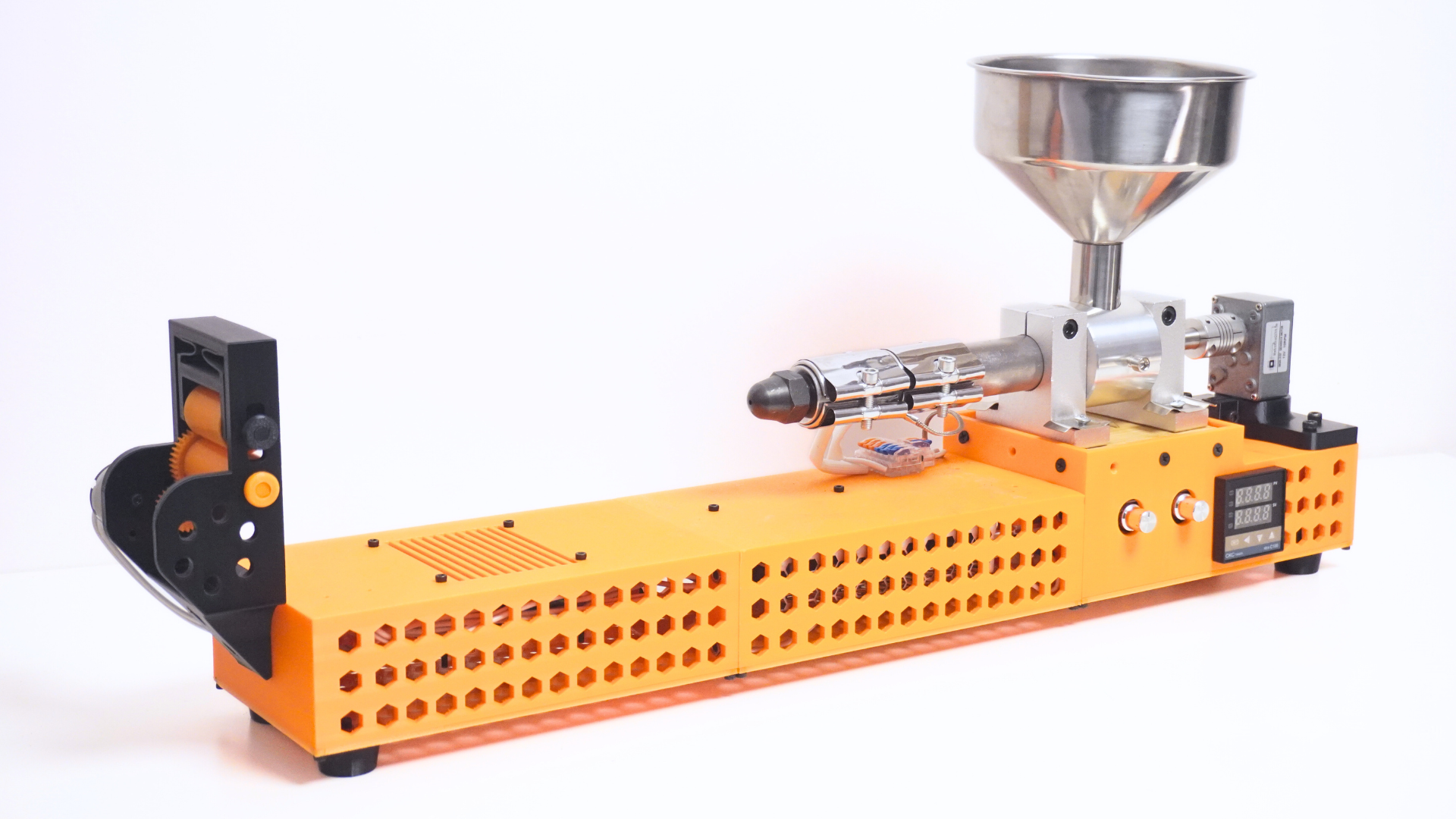 ExtrudeX: DIY Filament Recycler (Turn Failed Prints Into New Filament ...