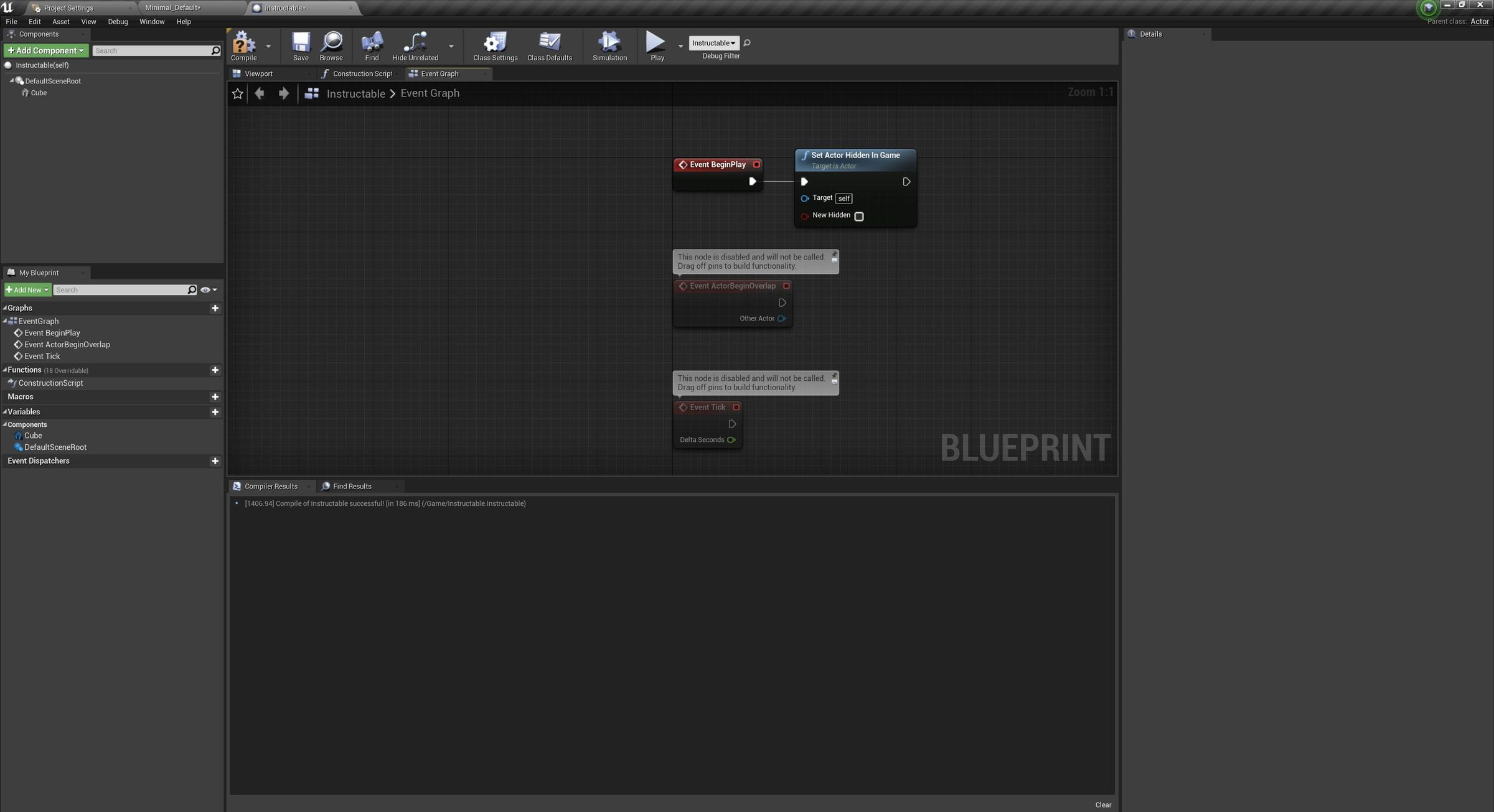 Learning Unreal Engine From Scratch : 10 Steps - Instructables