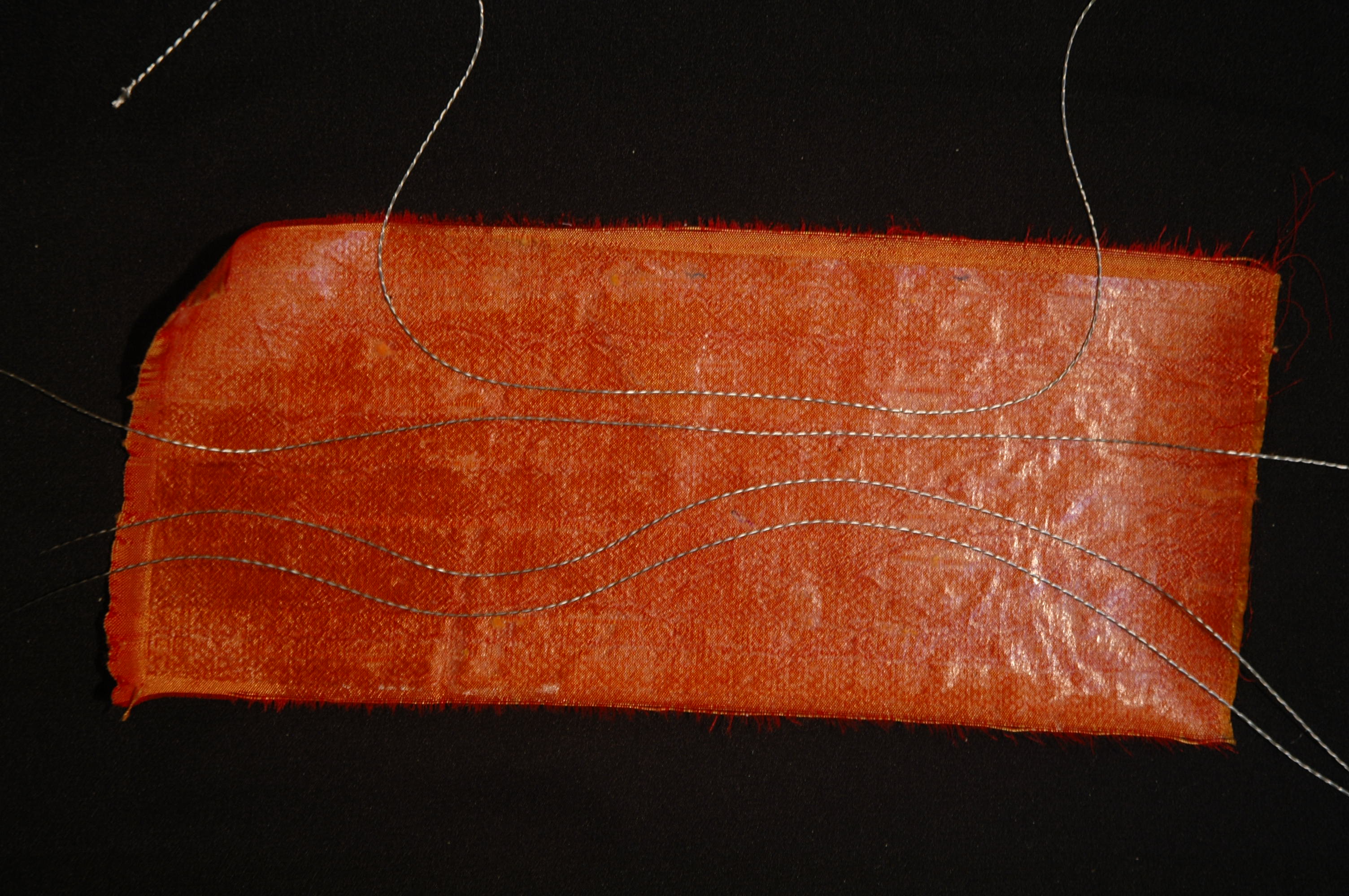 Fused Fabric With Conductive Thread : 9 Steps (with Pictures ...