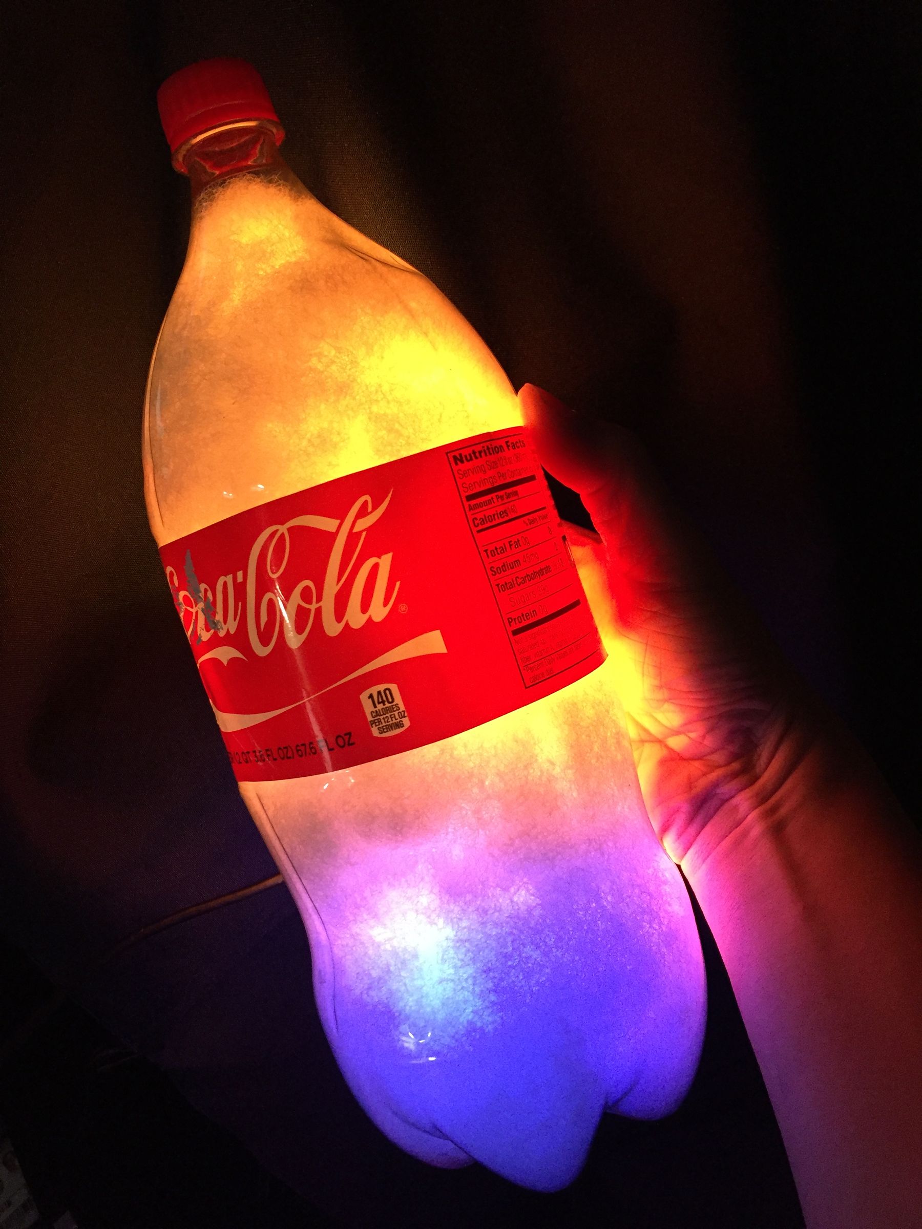 Neopixel Fallout Nuka Cola Quantum 2 Liter Lamp - Instructables