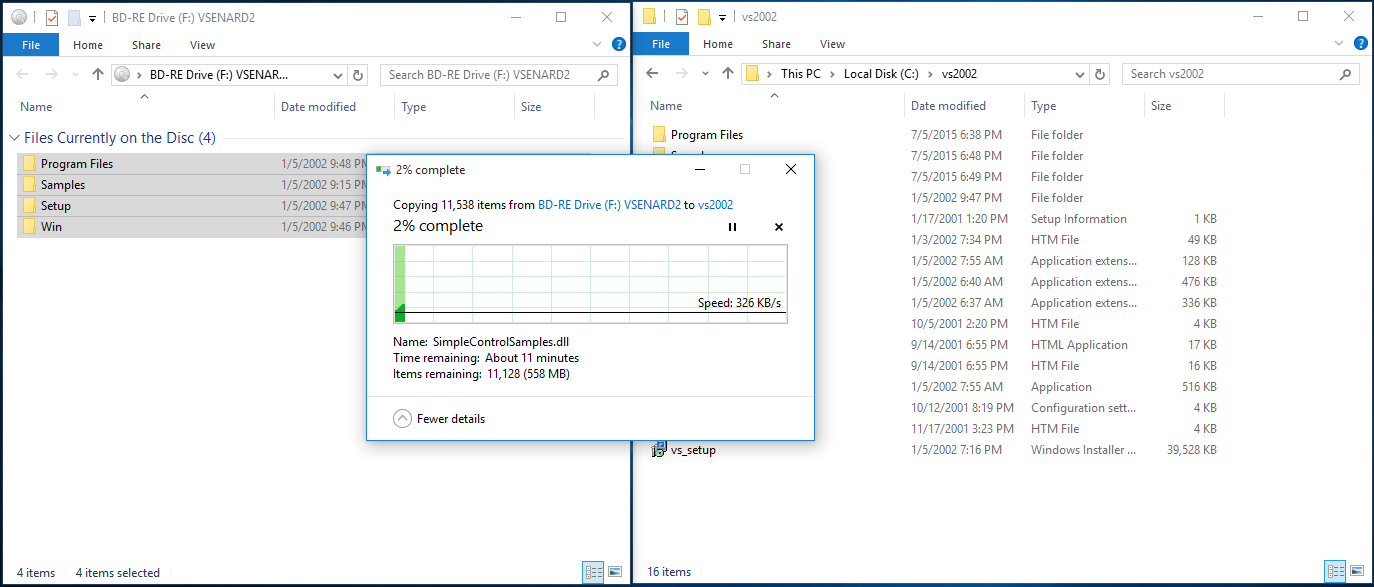 Install Visual Studio .NET 2002 in 64-bit Windows : 12 Steps ...