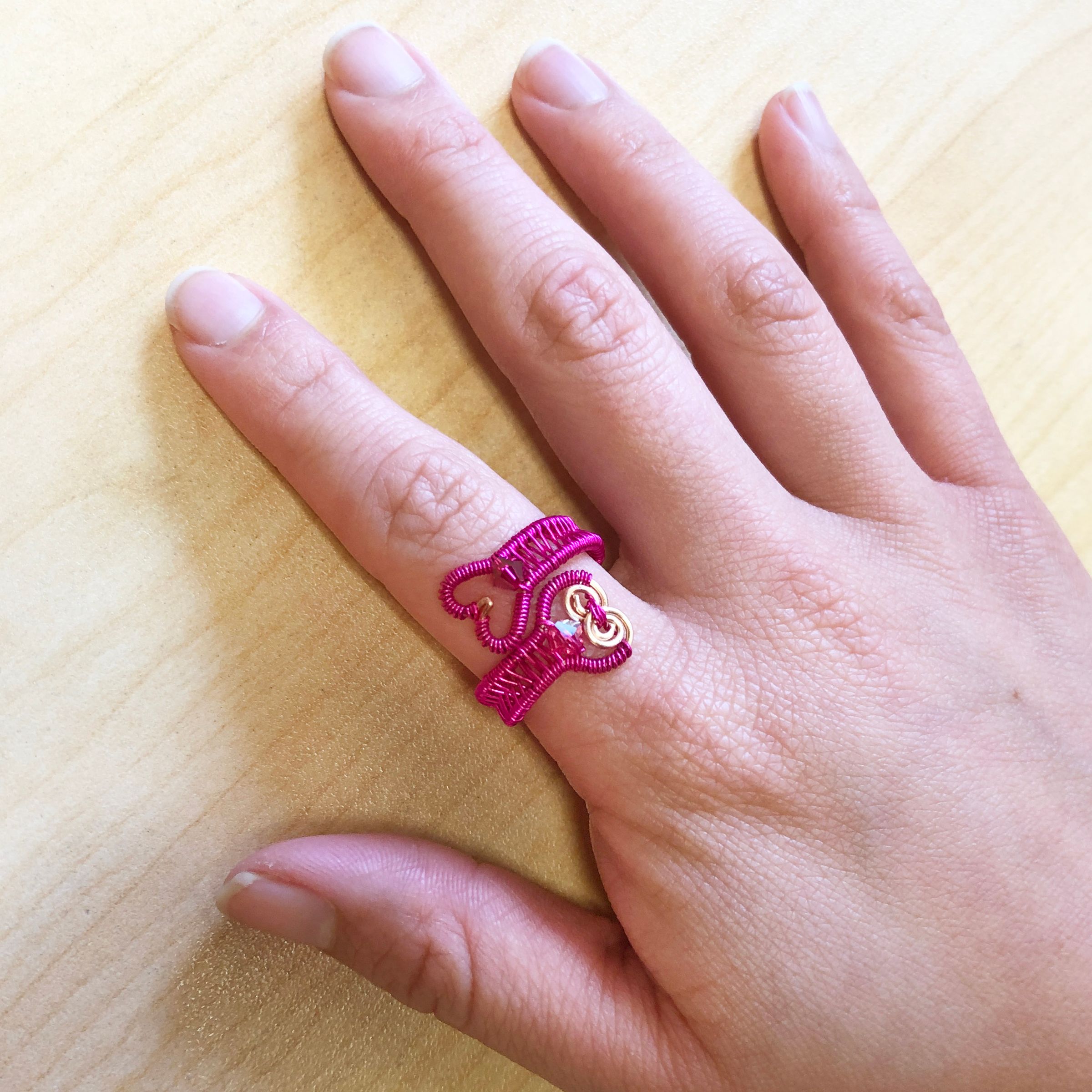 Wire Weaving Basics - Heart Ring : 32 Steps (with Pictures) - Instructables