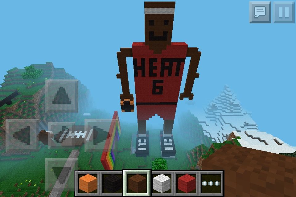 Minecraft LeBron James : 7 Steps - Instructables