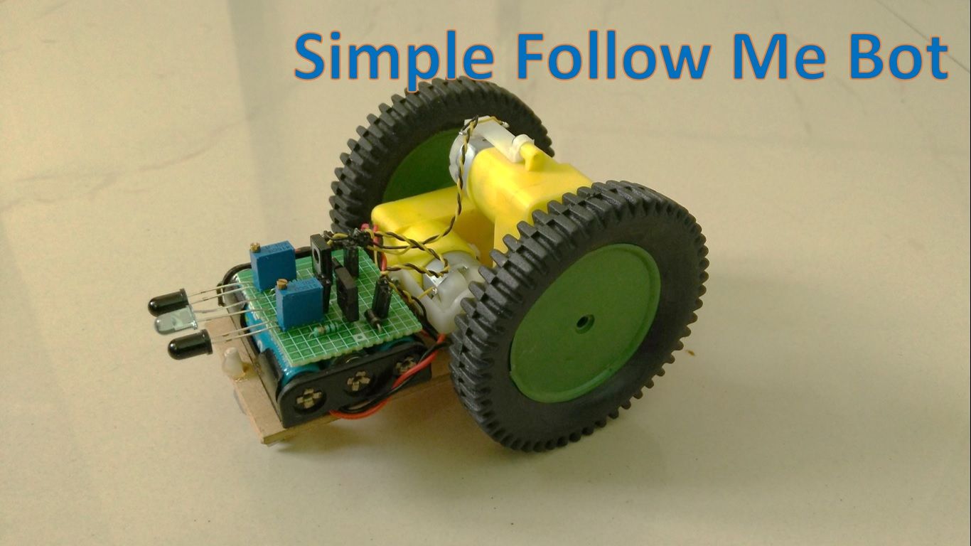 A Follow Me Robot With Simple Circuit (with Pictures) - Instructables