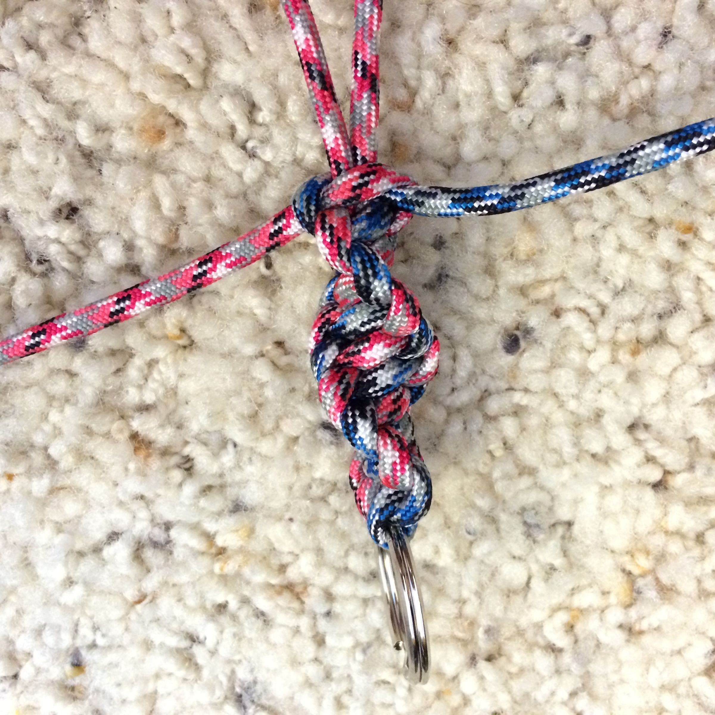 DNA Paracord Keychain : 5 Steps - Instructables
