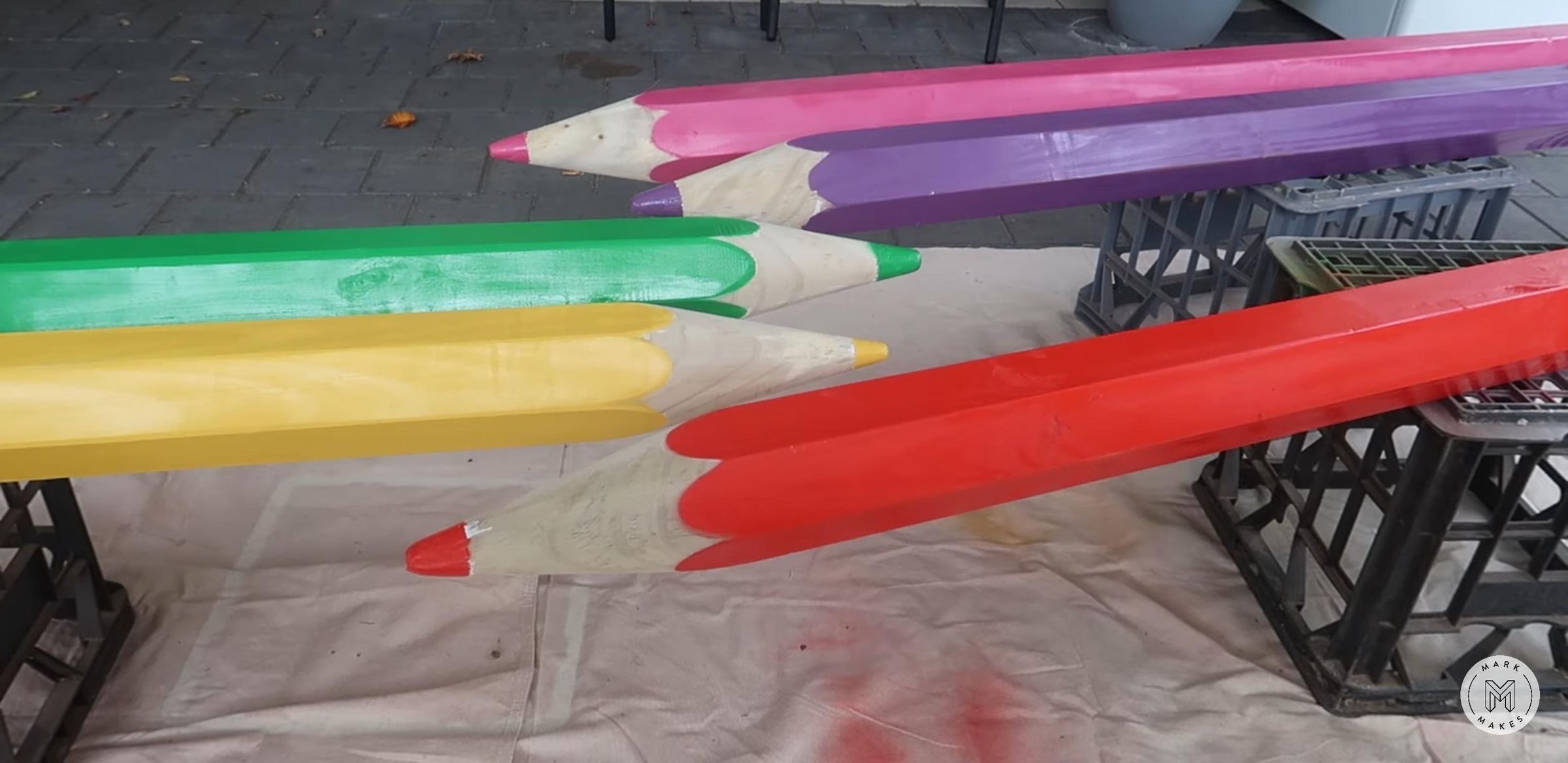 Giant Color Pencils : 8 Steps (with Pictures) - Instructables