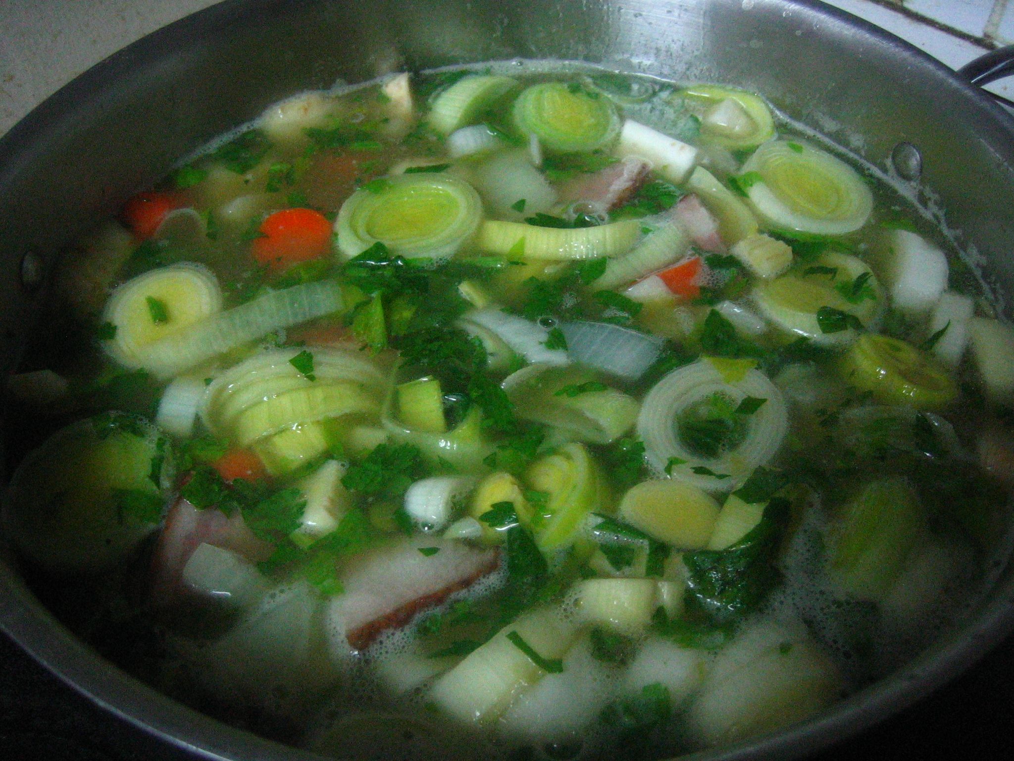 Traditional Dutch Pea Soup (a.k.a. Snert) : 15 Steps (with Pictures ...