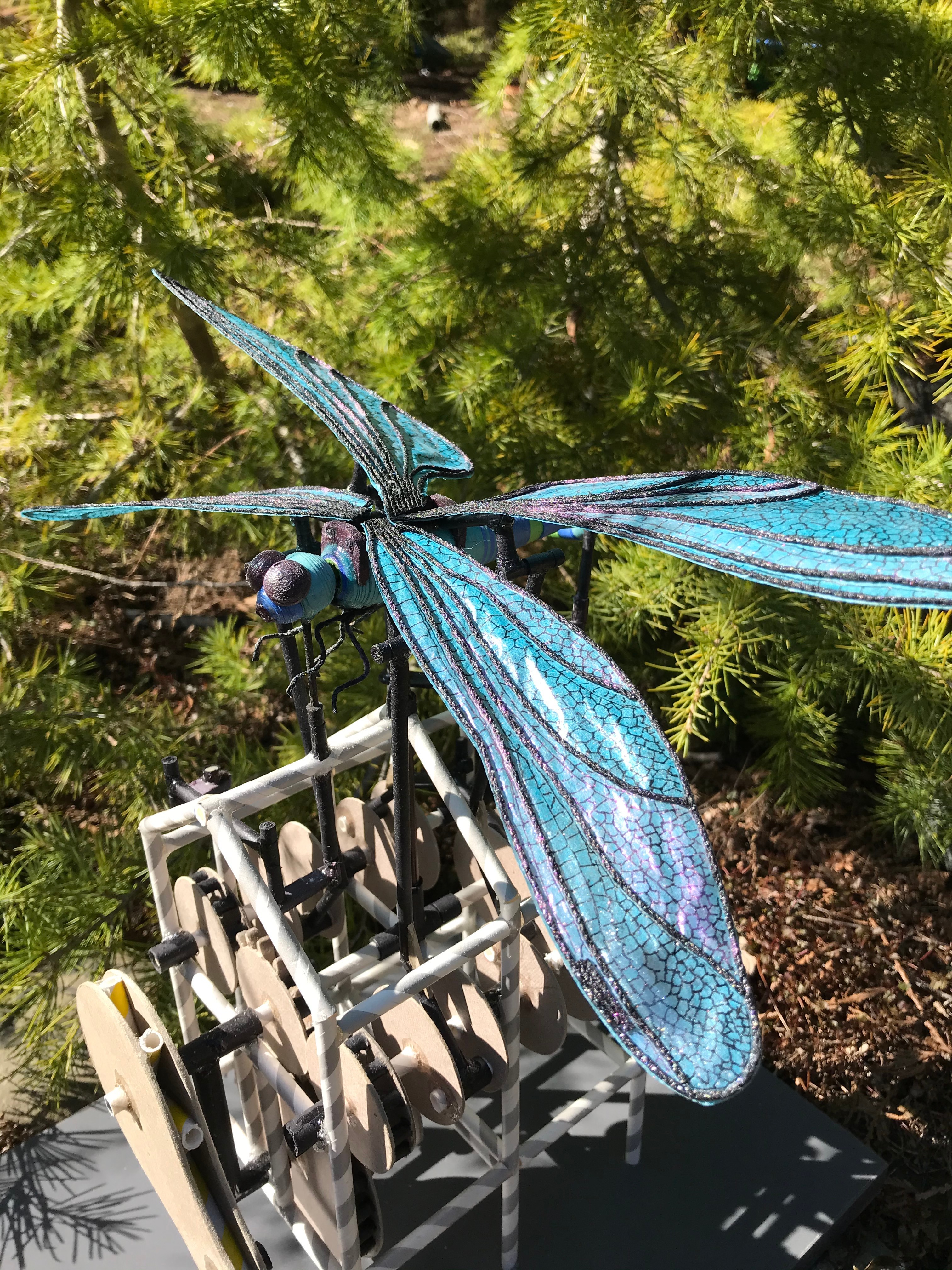 Paper Animatronic Dragonfly : 11 Steps (with Pictures) - Instructables