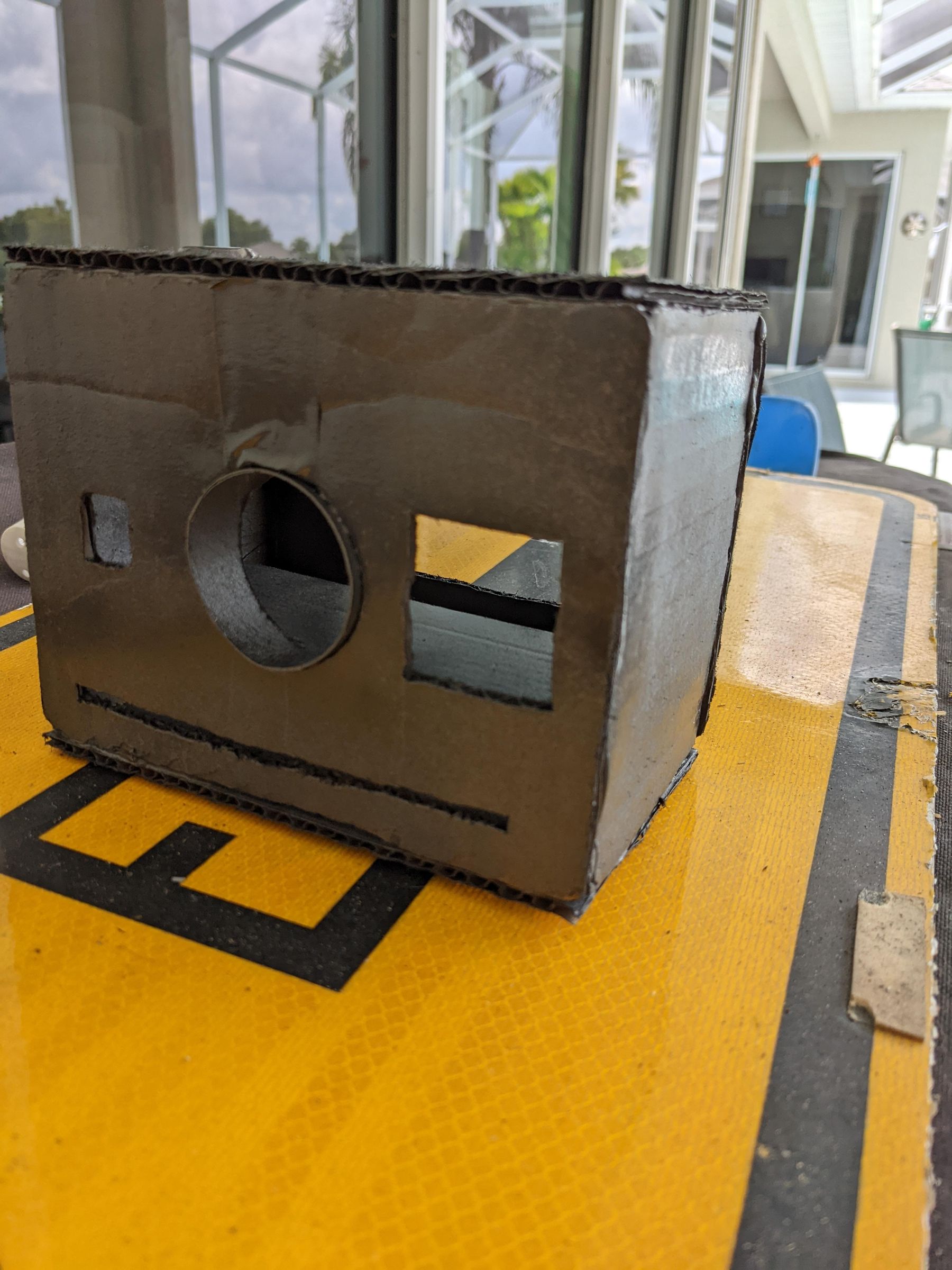 A Cardboard Polaroid Camera: Webcam Holder : 9 Steps (with Pictures ...