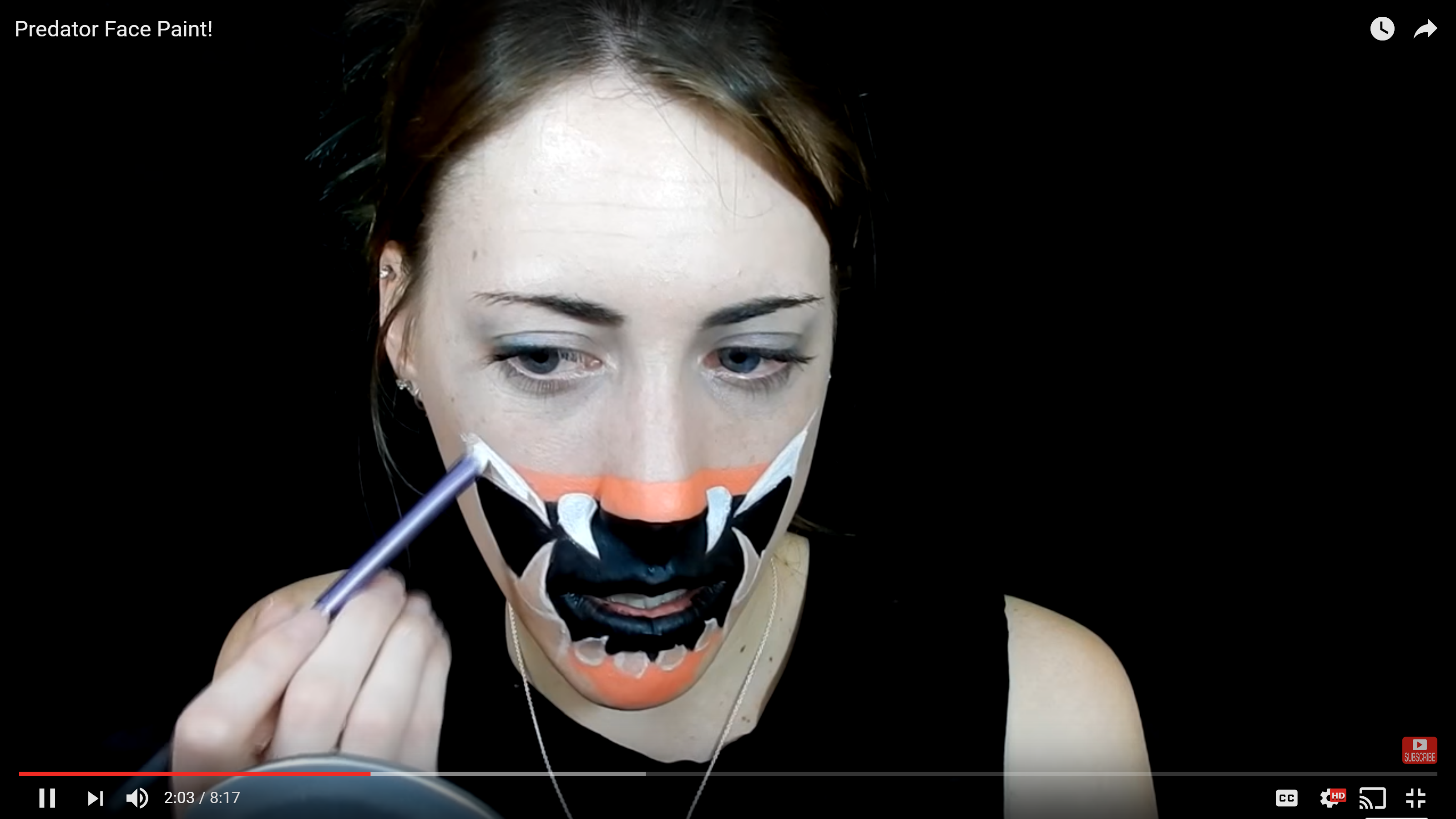 Predator Face Paint! : 13 Steps (with Pictures) - Instructables