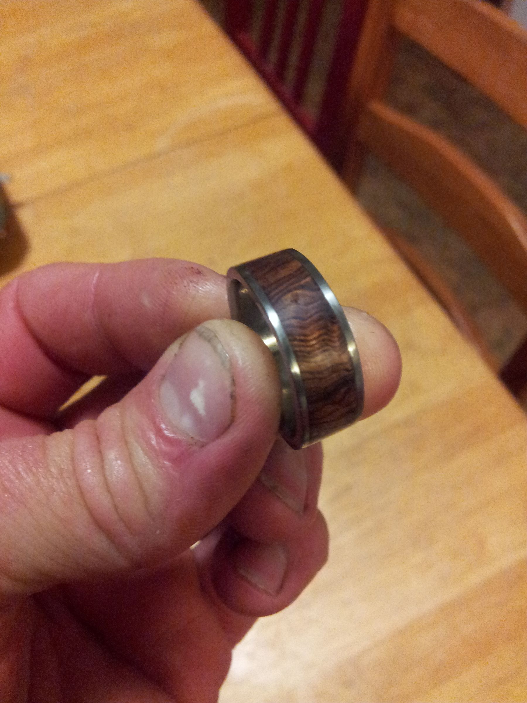 How to Make an Inlaid Wood Ring : 7 Steps - Instructables