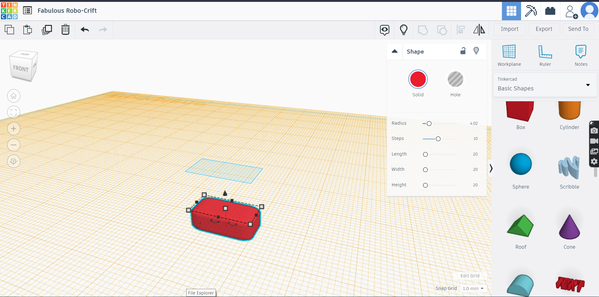 Tinkercad- Spiral Stair Dice Tower : 9 Steps - Instructables