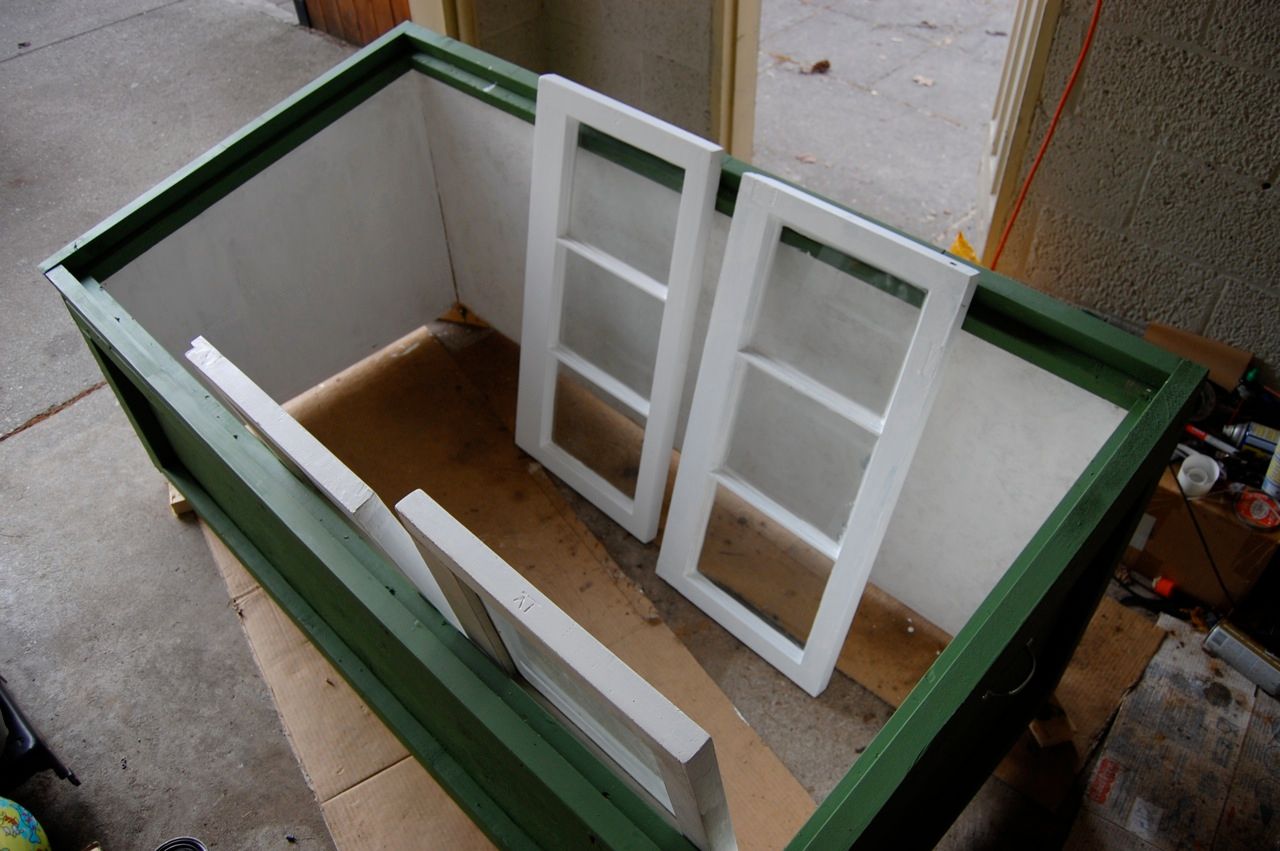 Build a Cold Frame Using Old Windows : 12 Steps (with Pictures ...