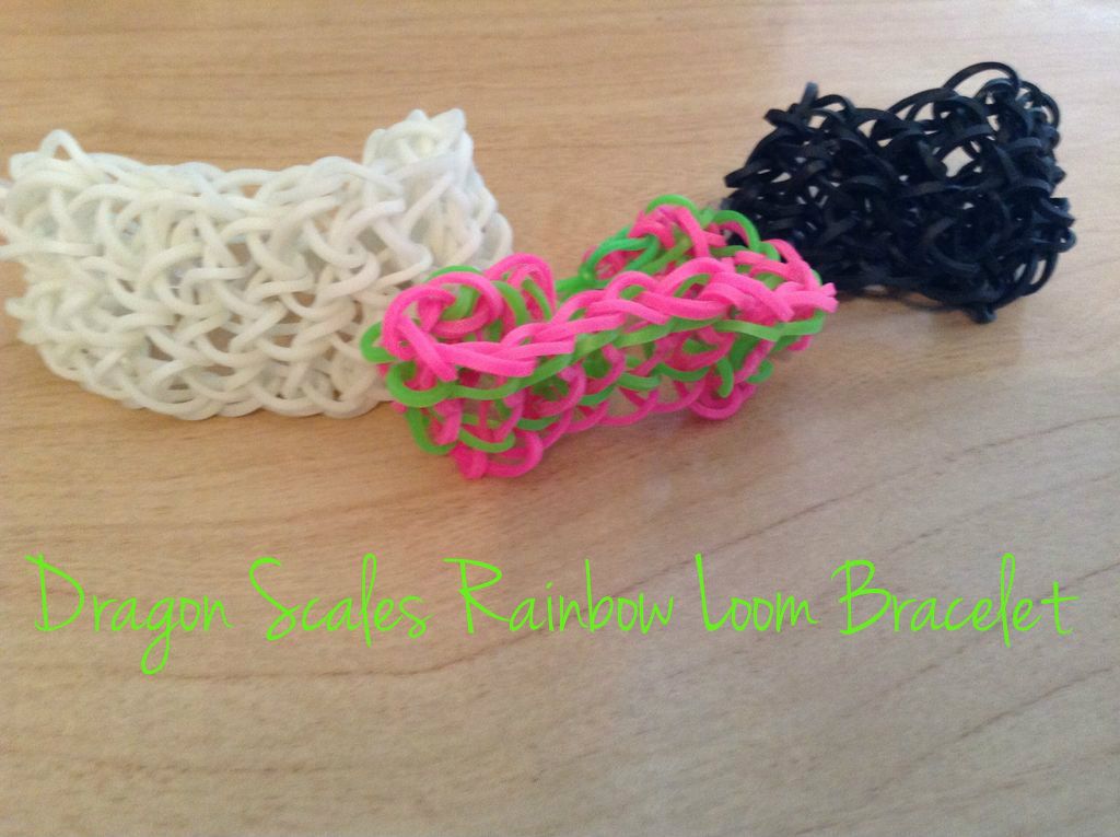 Dragon Scale Rainbow Loom