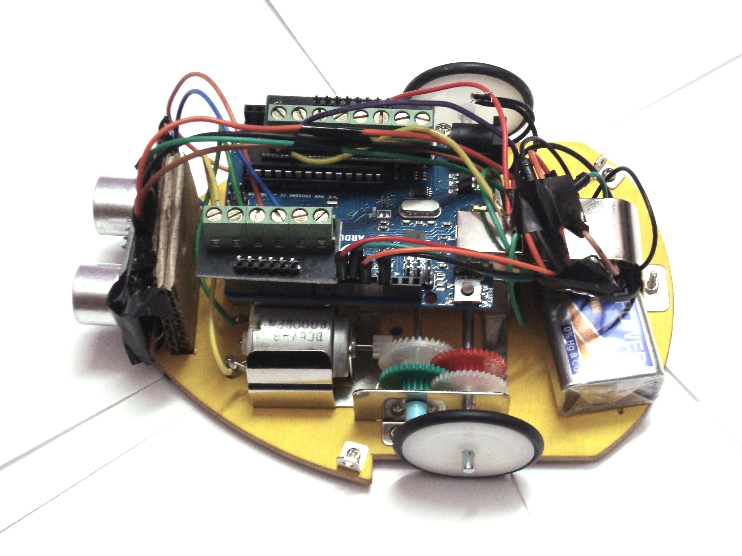 Obstacle Avoiding Robot : 6 Steps - Instructables