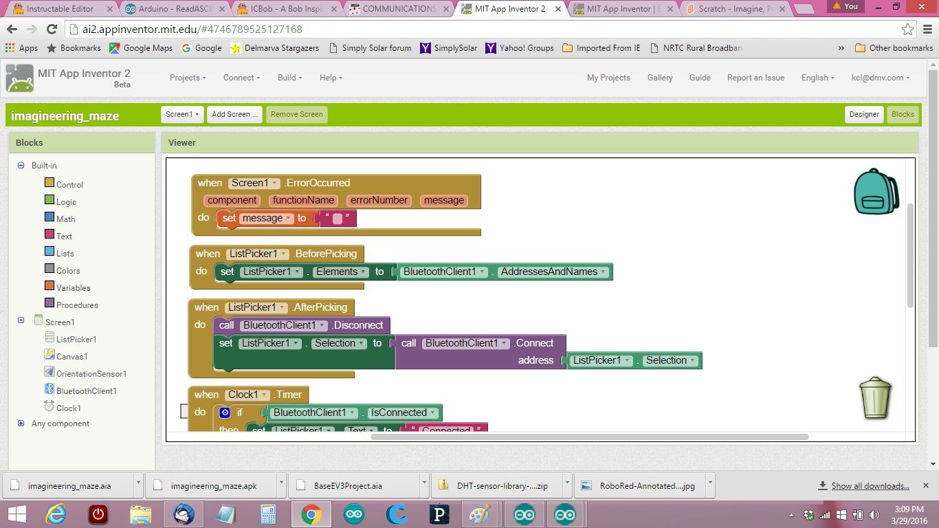 3D Printed Maze Controlled by Your Android Device : 9 Steps (with ...