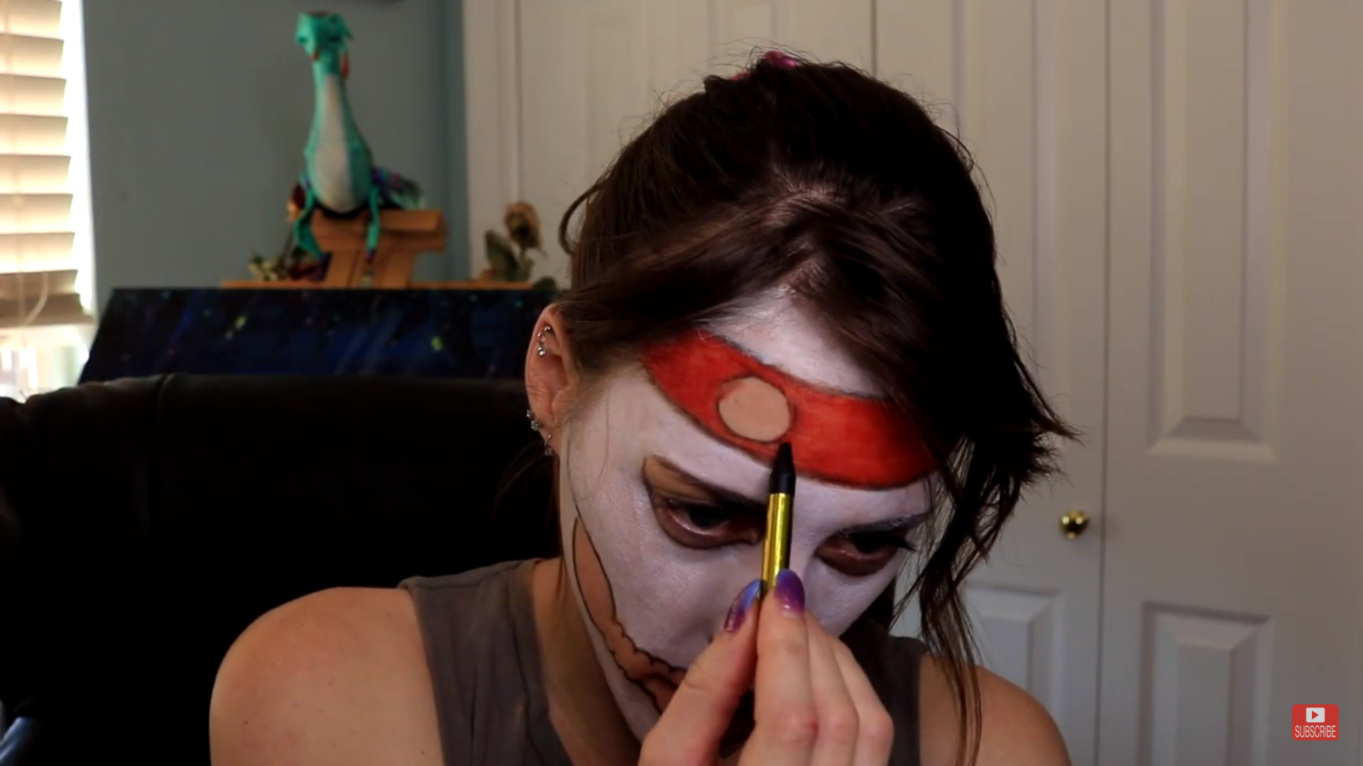 DOLLAR TREE PIRATE SKULL MAKEUP : 11 Steps (with Pictures) - Instructables