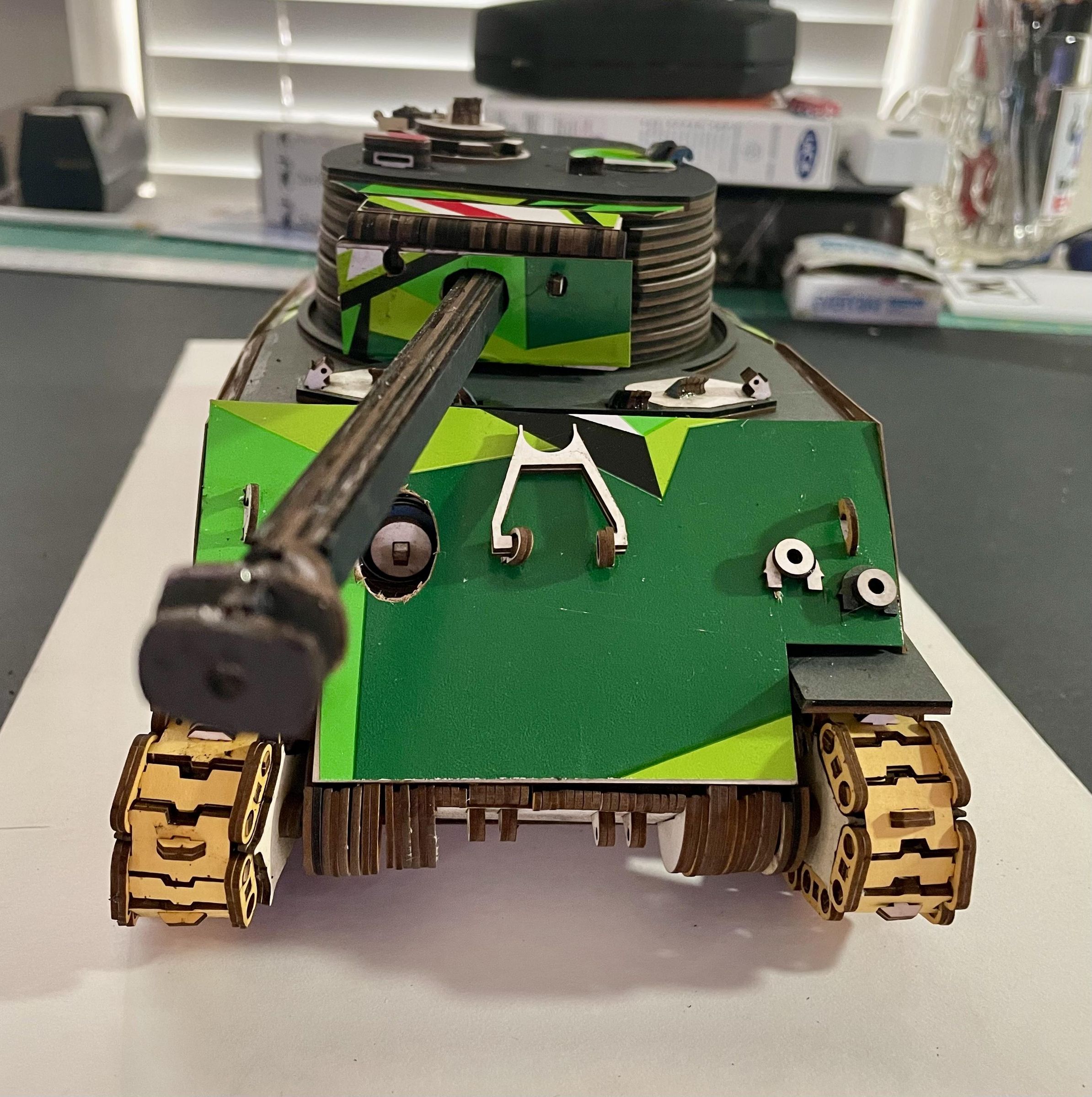 Carter's Lasercut Tank - Sherman : 12 Steps (with Pictures) - Instructables