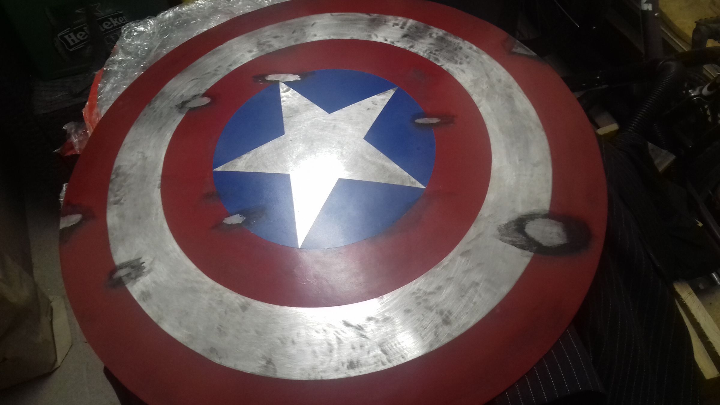 Cpt America Shield : 4 Steps - Instructables
