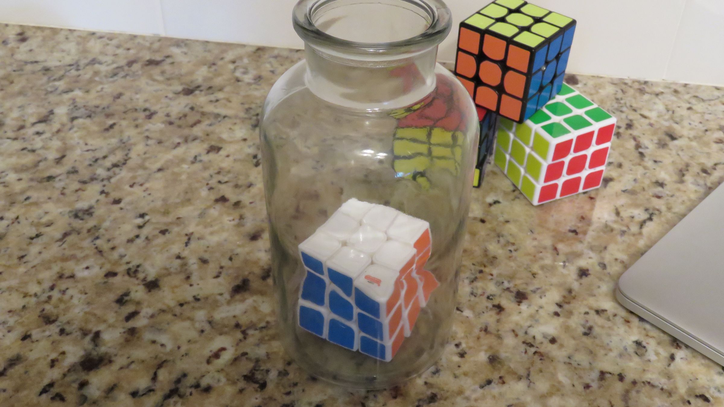 How to Put a Rubik's Cube in a Bottle! : 9 Steps (with Pictures ...