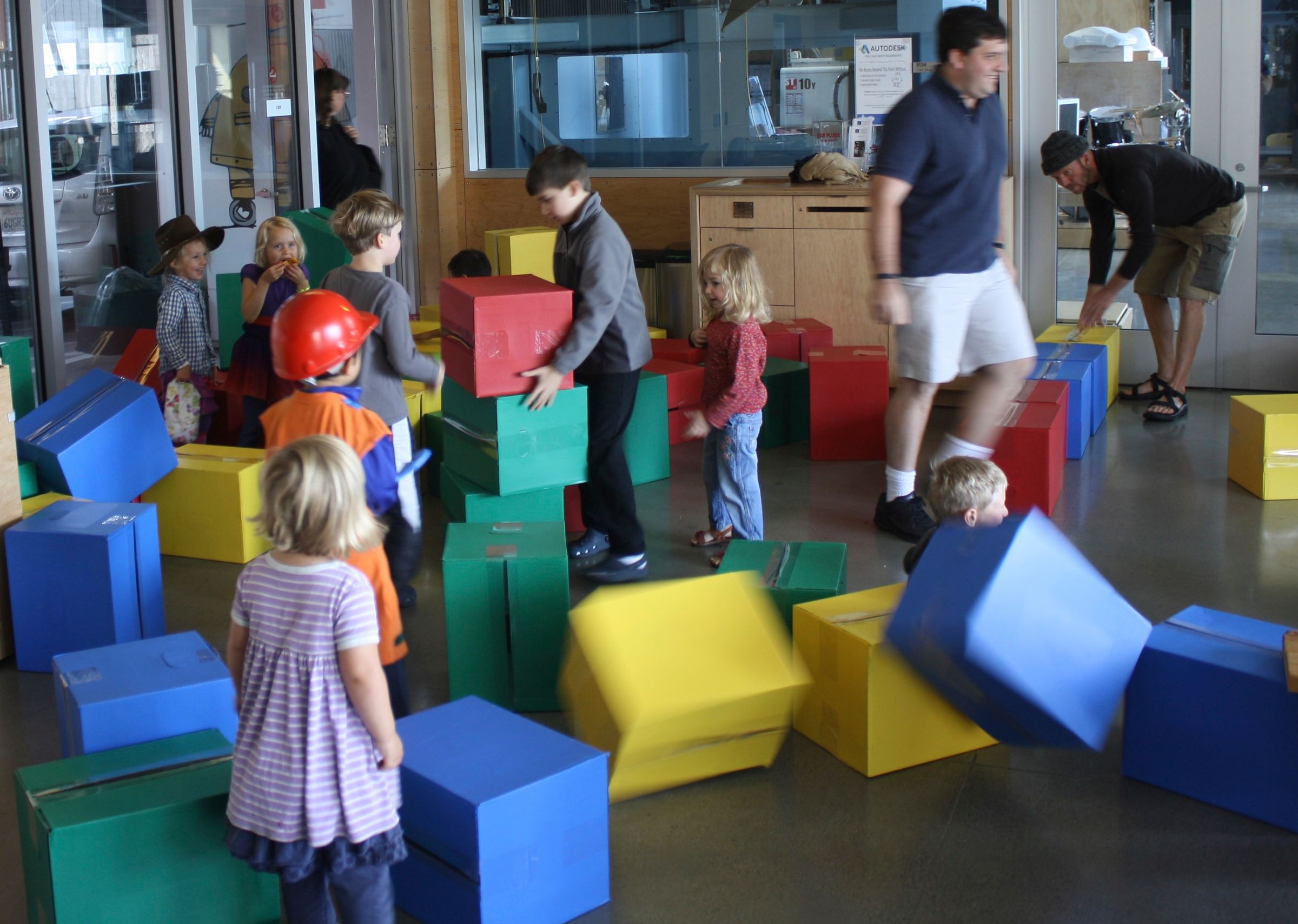 Giant Cardboard LEGO Blocks : 8 Steps (with Pictures) - Instructables