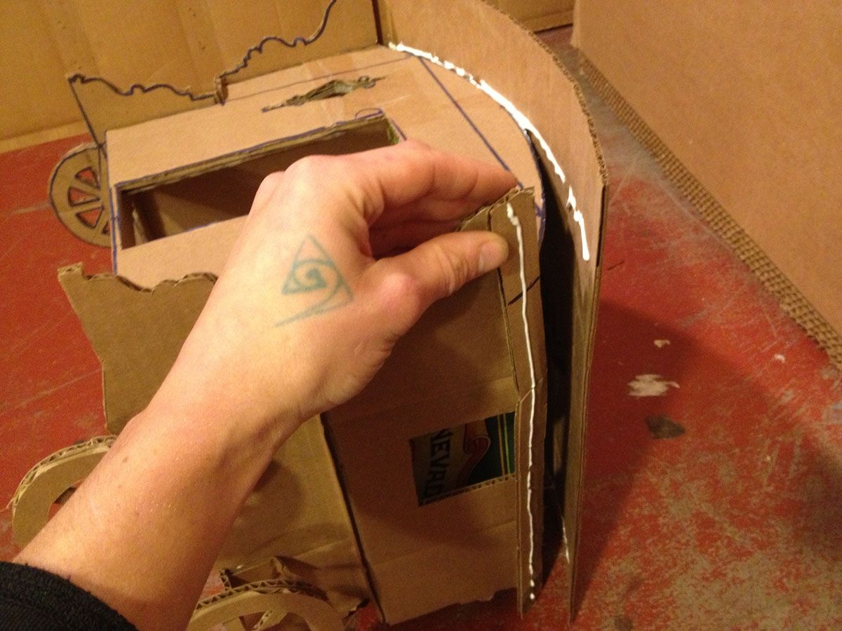 Wearable Cardboard Caravan : 15 Steps (with Pictures) - Instructables