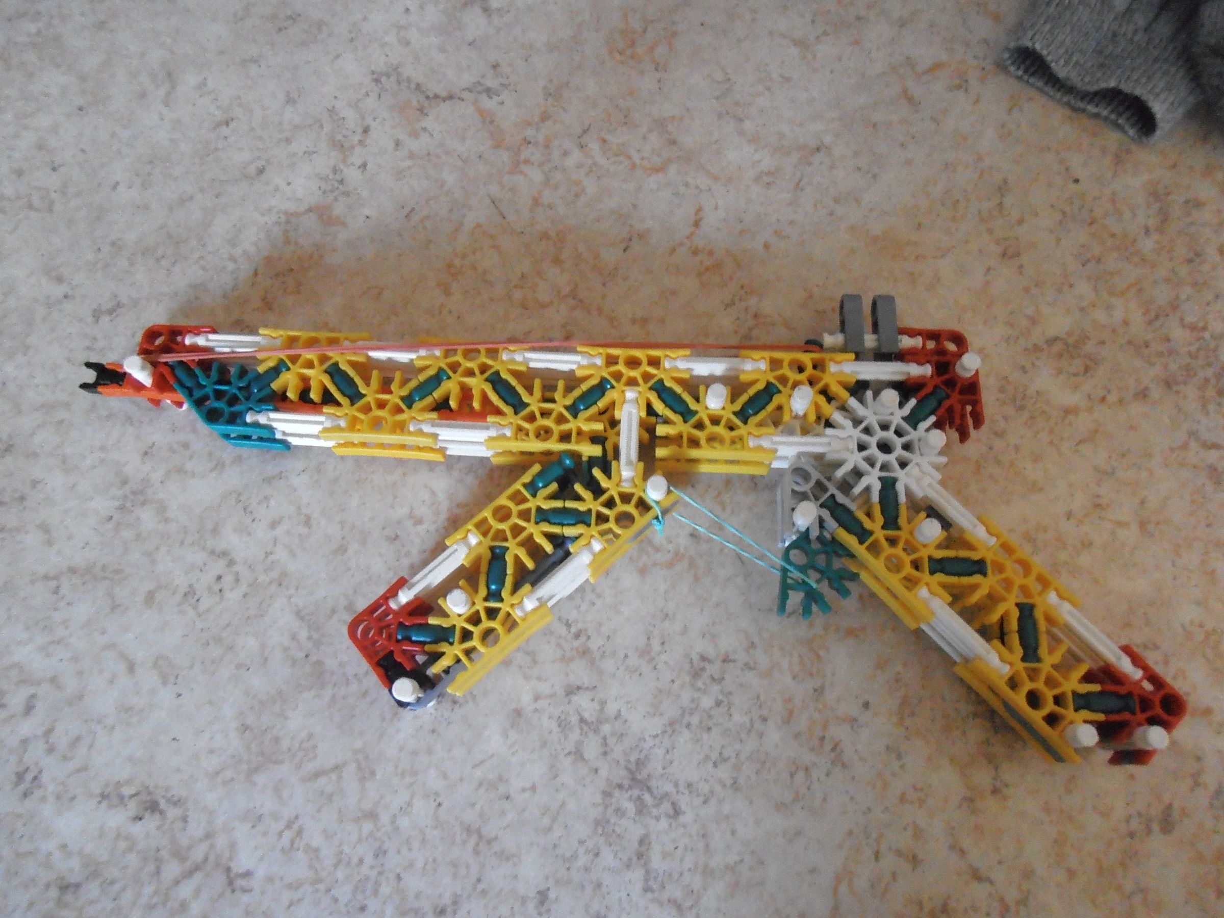 My Version of K' Nex AK - 47 . 2 Shoot Mods ! Very Powerful ...