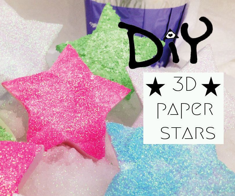 DIY 3D Paper Stars - Instructables
