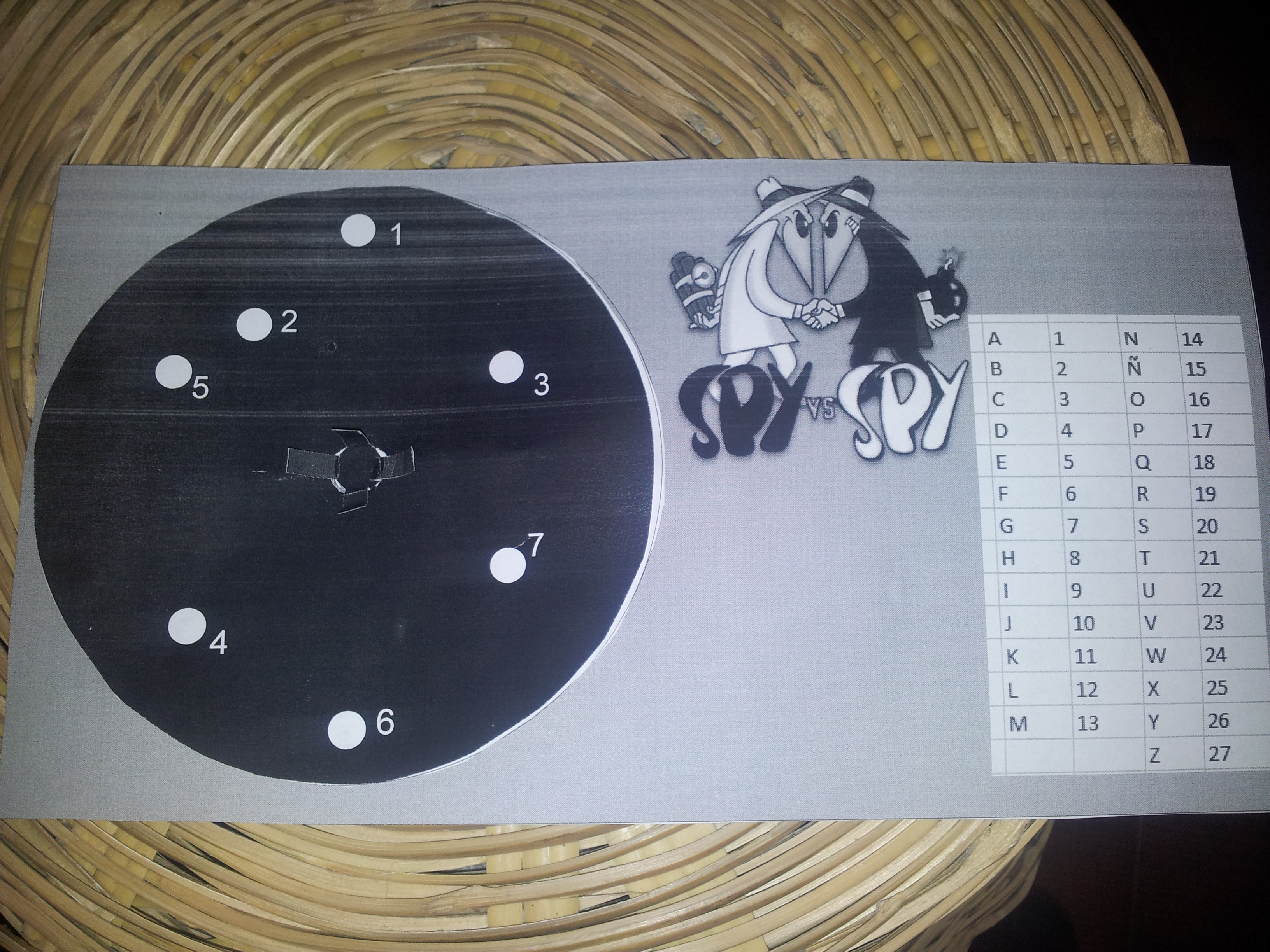 Secret Spy Message Disc - Instructables