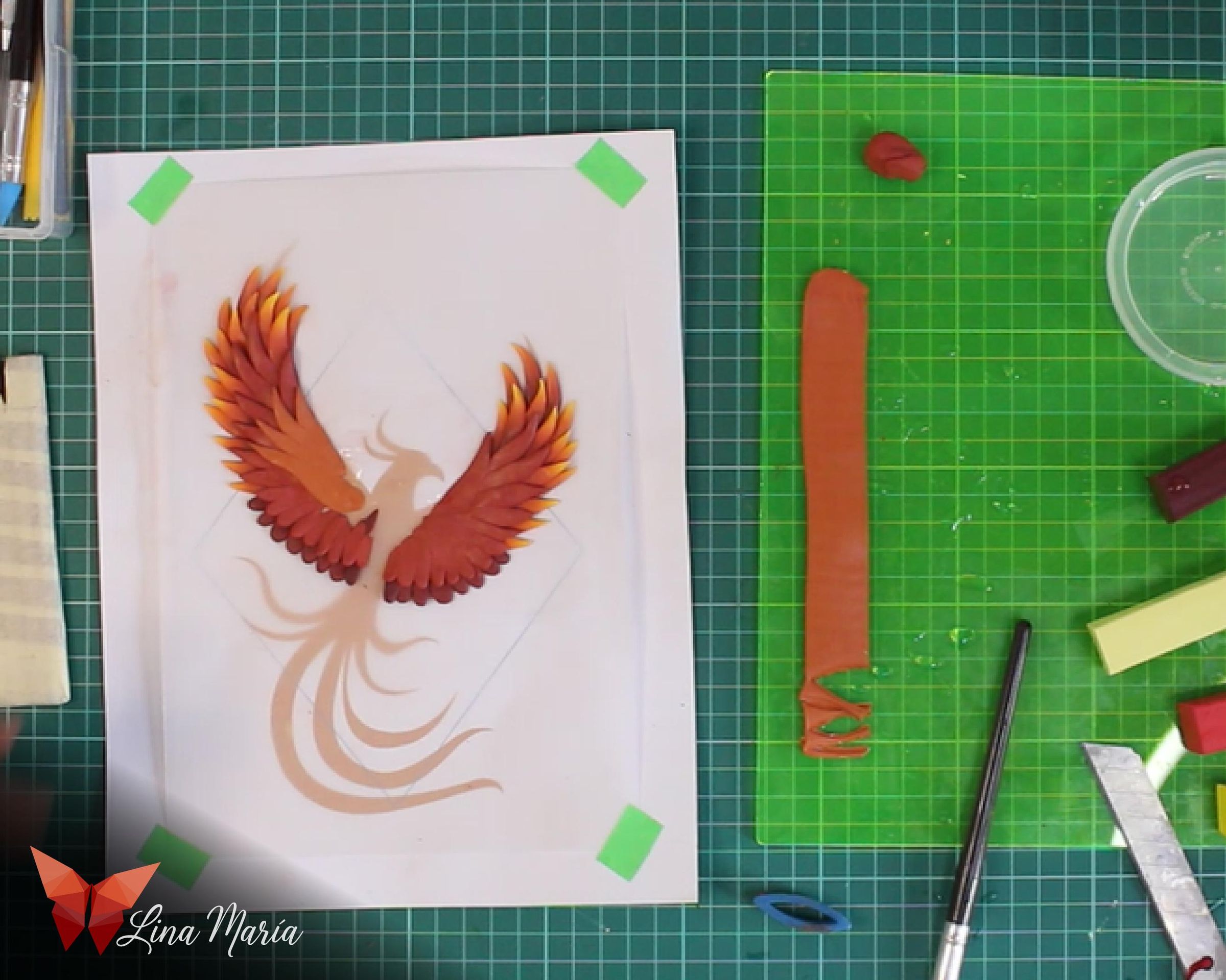Phoenix Puzzle (Polymer Clay) : 25 Steps (with Pictures) - Instructables