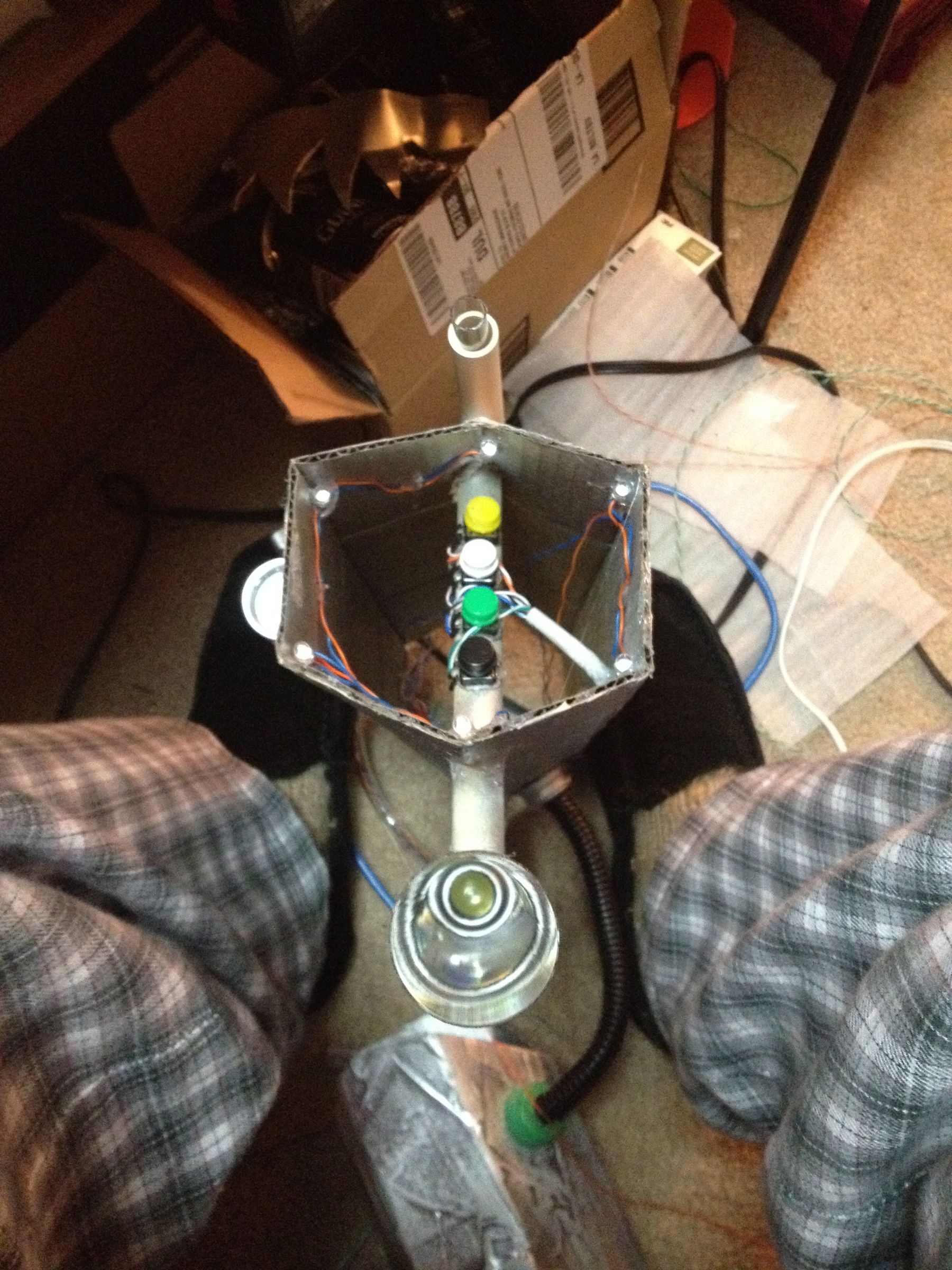 Mutant Cyborg Pumpkin Halloween Costume V1.3 : 16 Steps - Instructables