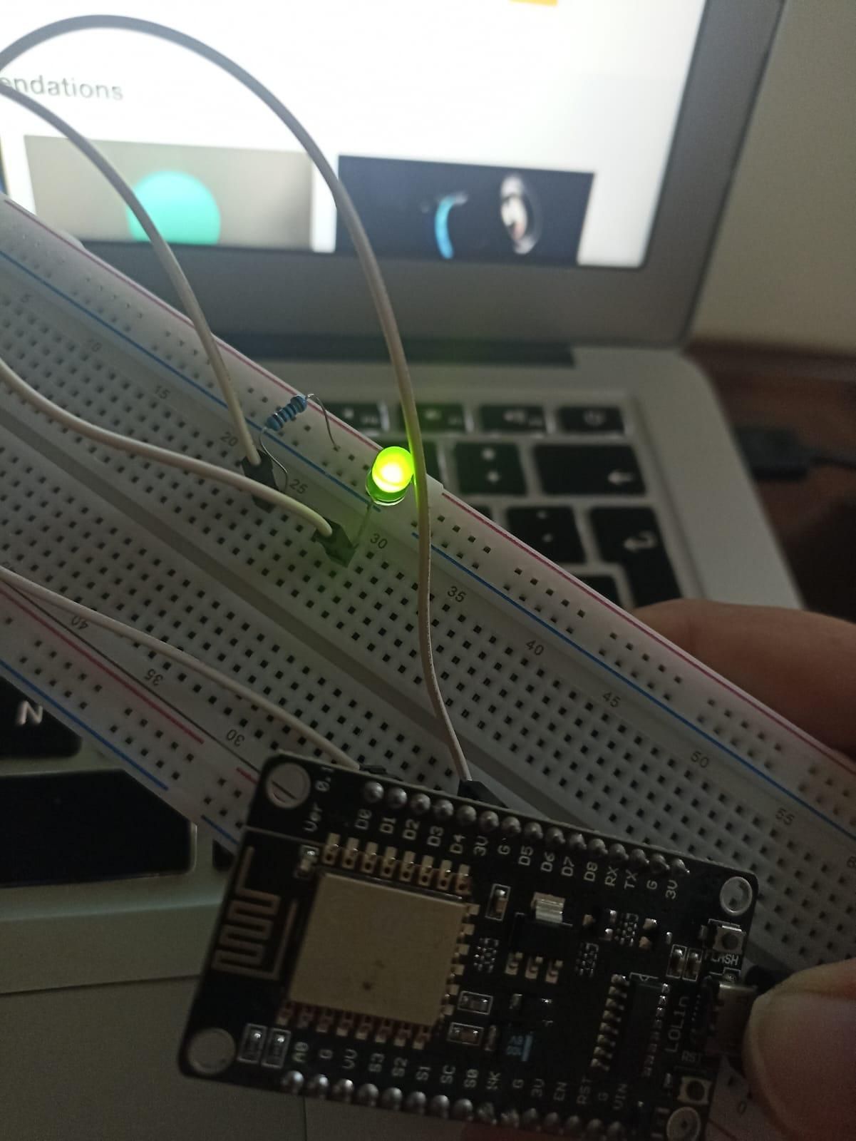 NodeMCU Basic Project-Blink a LED - Instructables