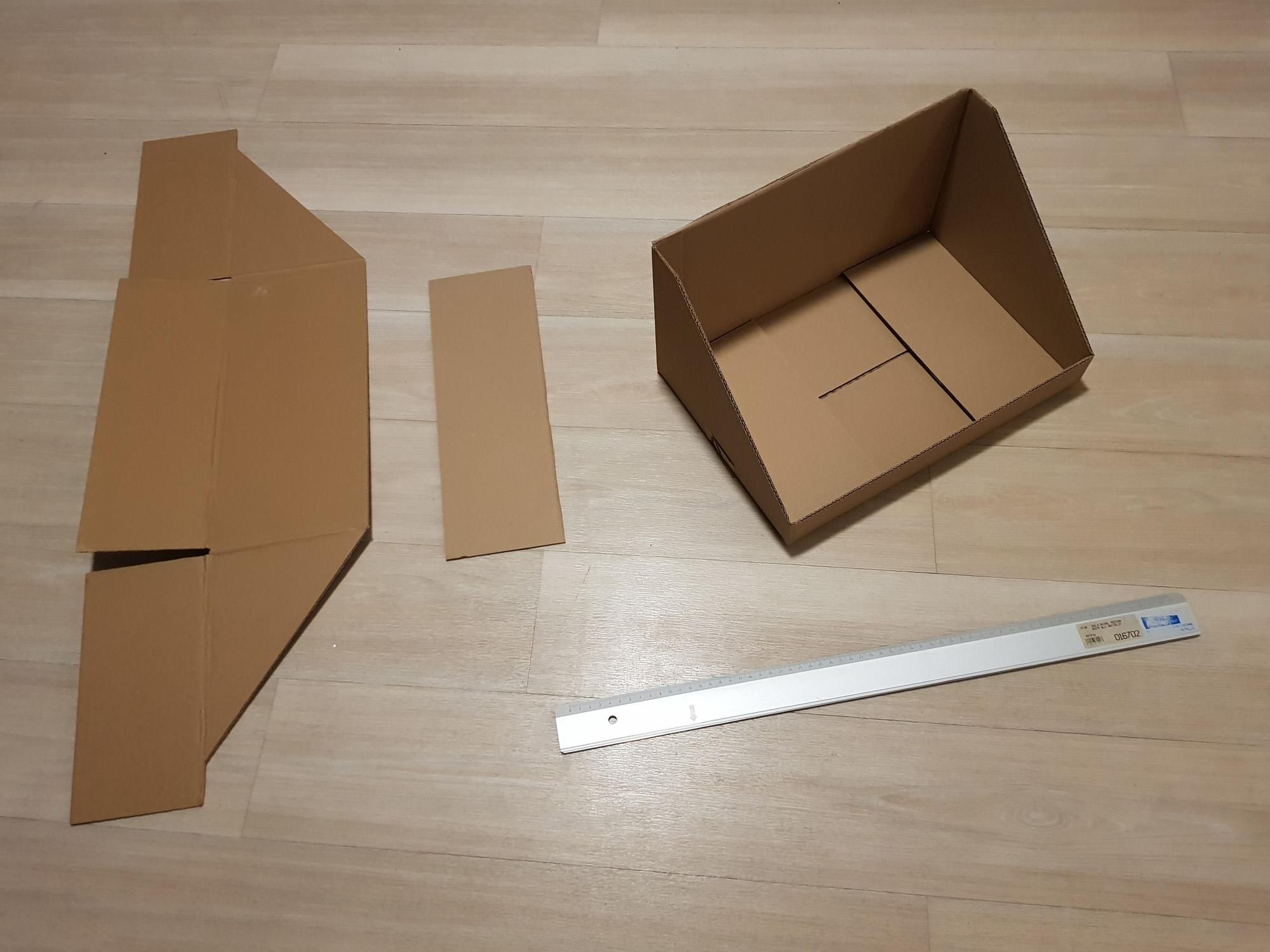 Tiered Display Stand From a Cardboard Box : 6 Steps (with Pictures ...