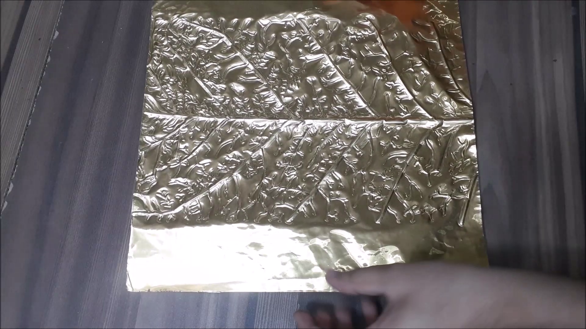 How to Make Leaf Embossed Painting / Metal Art : 4 Steps - Instructables