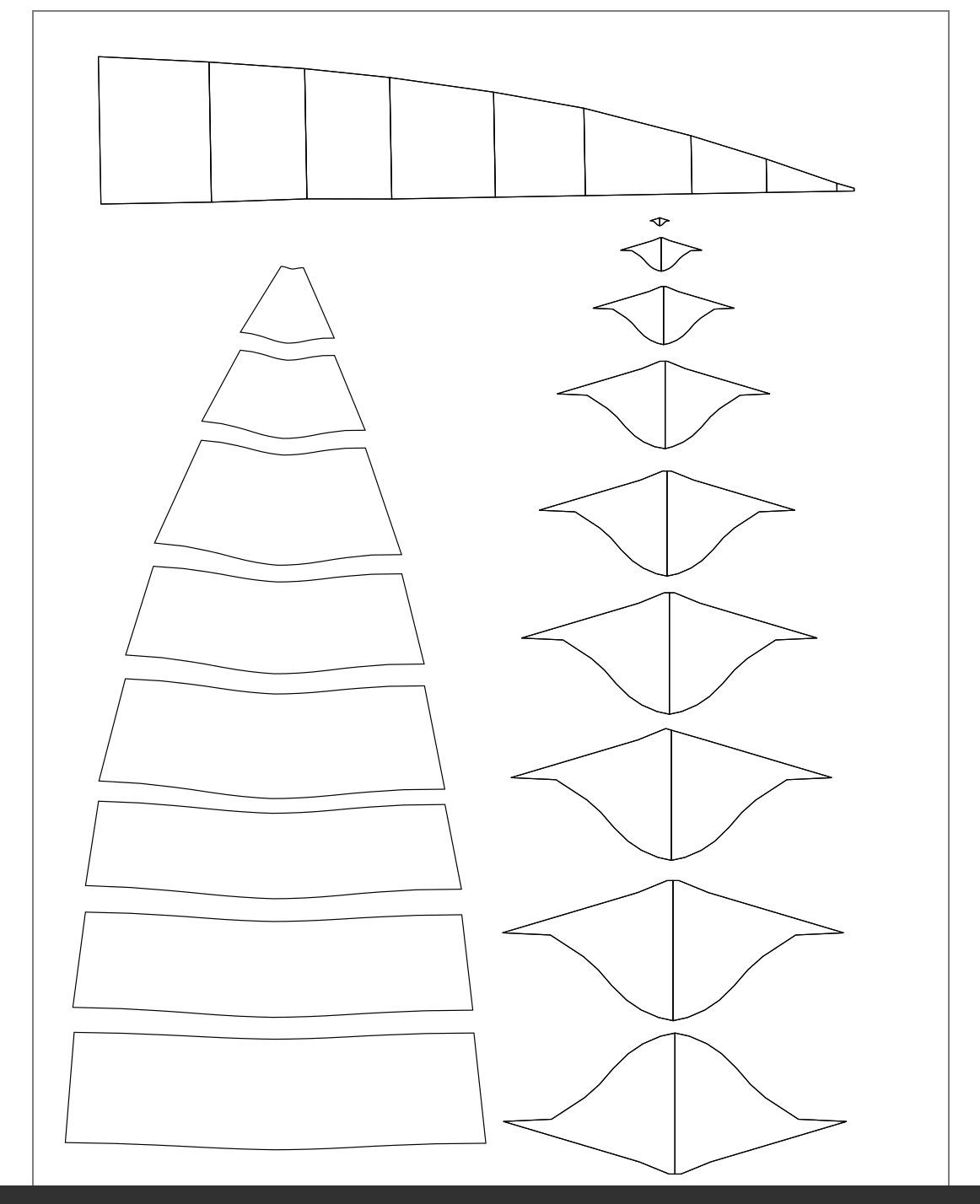 Make a Detailed Paper Model Plane Template/pattern Using Sketchup ...