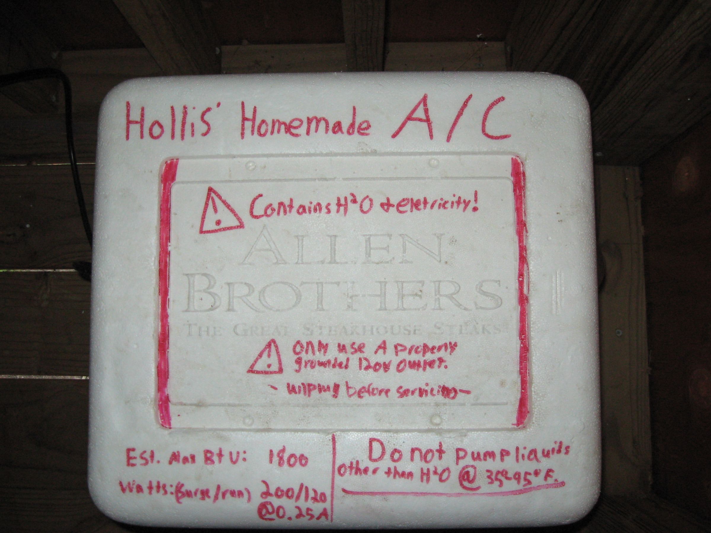 Home Made Air Conditioner I : 5 Steps (with Pictures) - Instructables