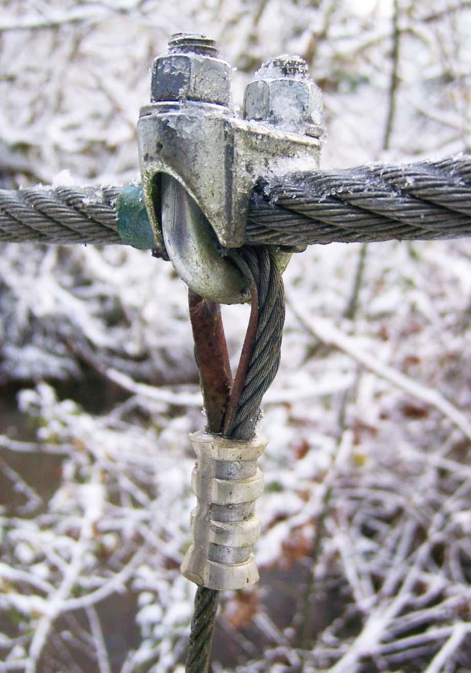 Building a Small Cable Suspension Bridge - the Basics Plus a Video Demo ...