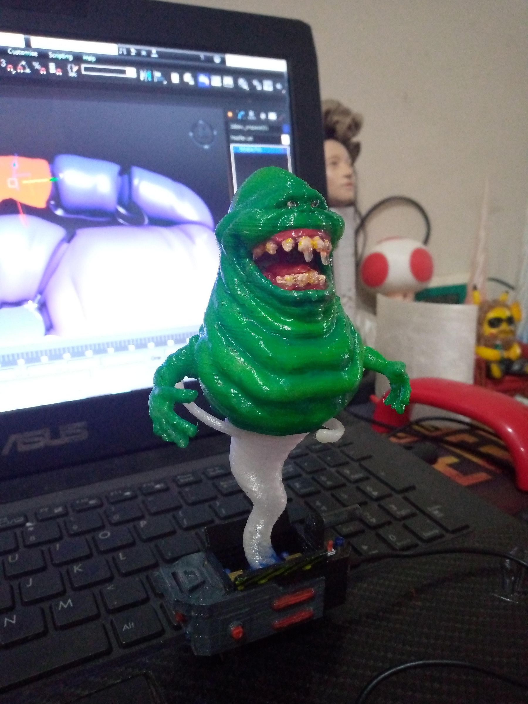 Slimer on the Trap With Led Effect : 5 Steps (with Pictures ...