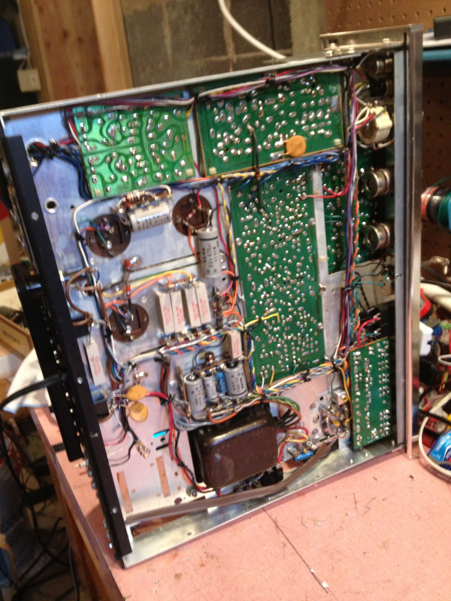 DIY Hi-Fi: Vintage Receiver Repair and Modification : 6 Steps ...