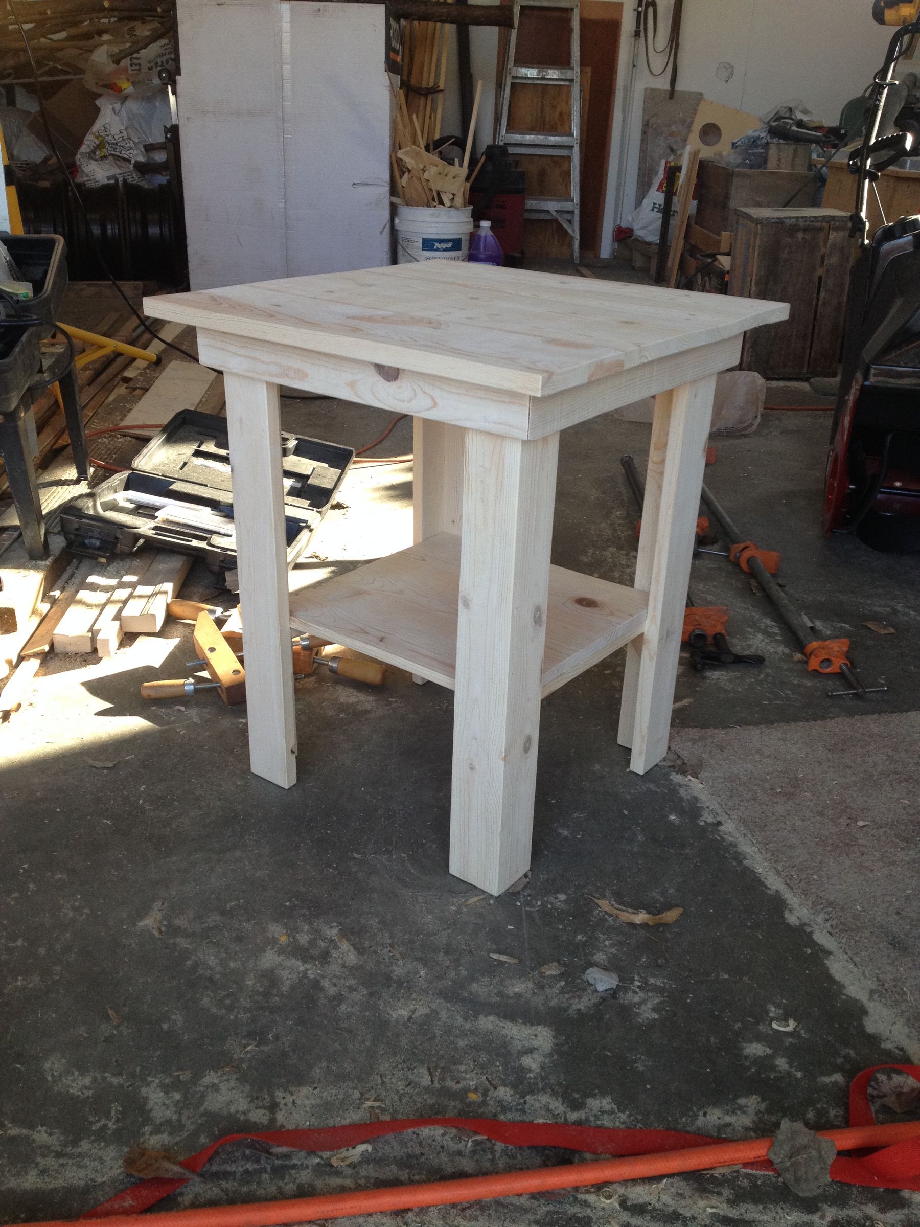 Recycled Pallet End Table : 11 Steps - Instructables