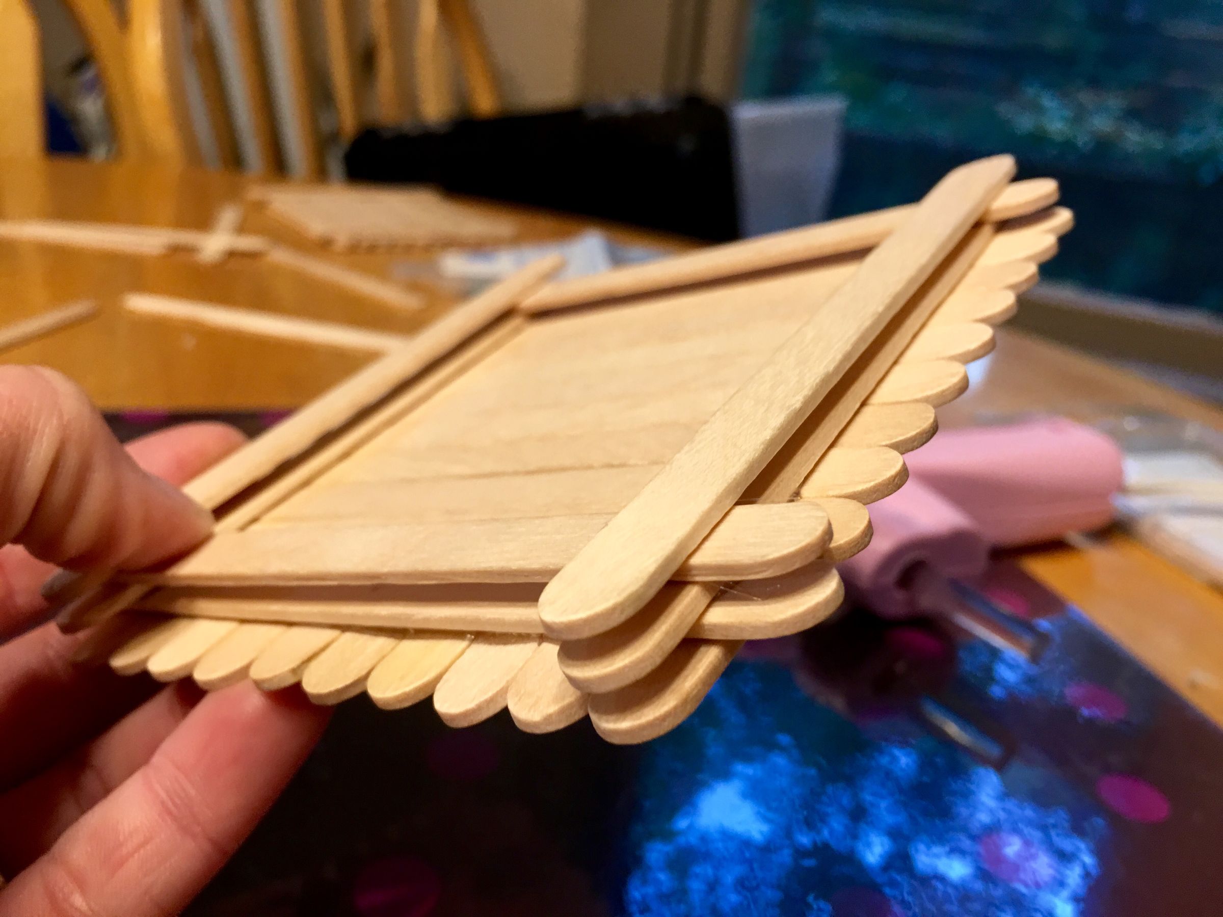 Popsicle Stick Beverage Coaster : 7 Steps (with Pictures) - Instructables