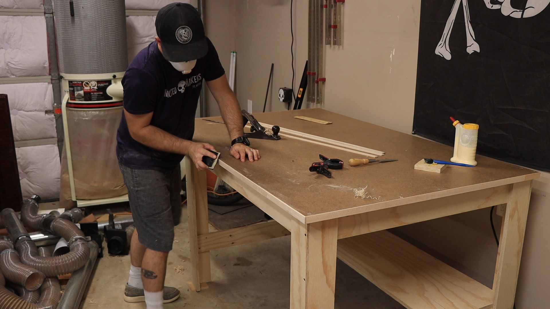 DIY Workshop Table (From Plywood!) : 10 Steps (with Pictures ...