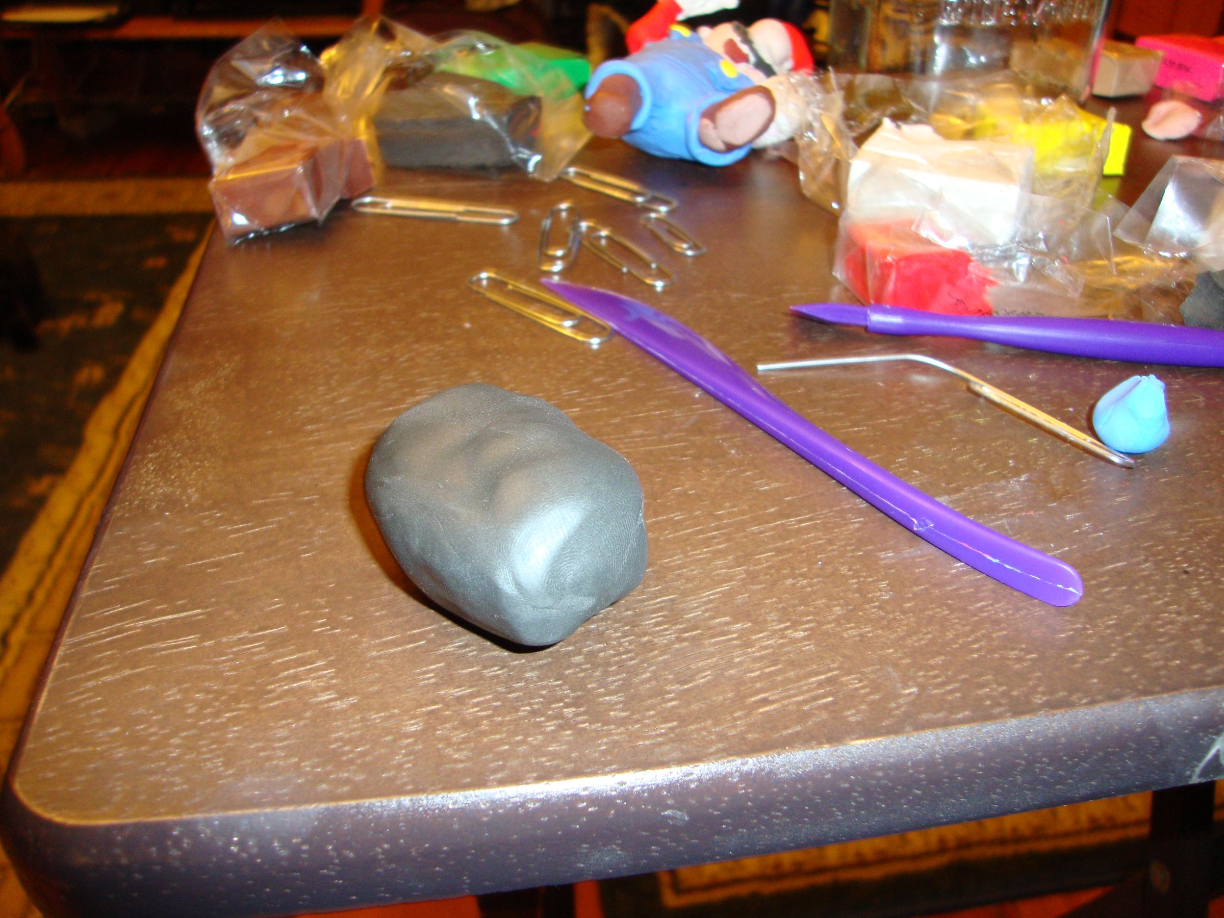 Super Mario Brothers Polymer Clay Sculpture : 21 Steps (with Pictures ...