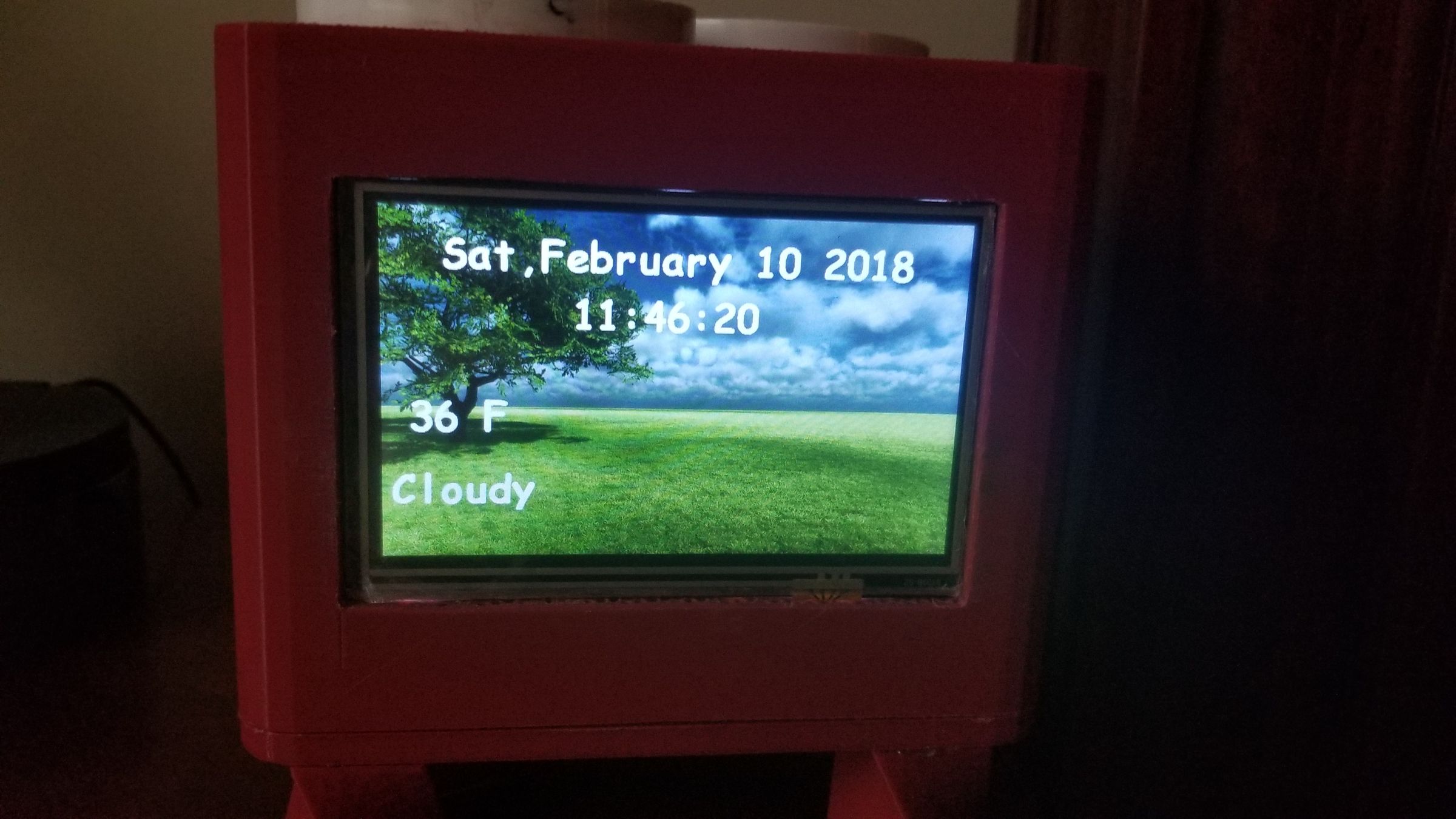 Raspi-Nextion Weather Clock : 7 Steps - Instructables
