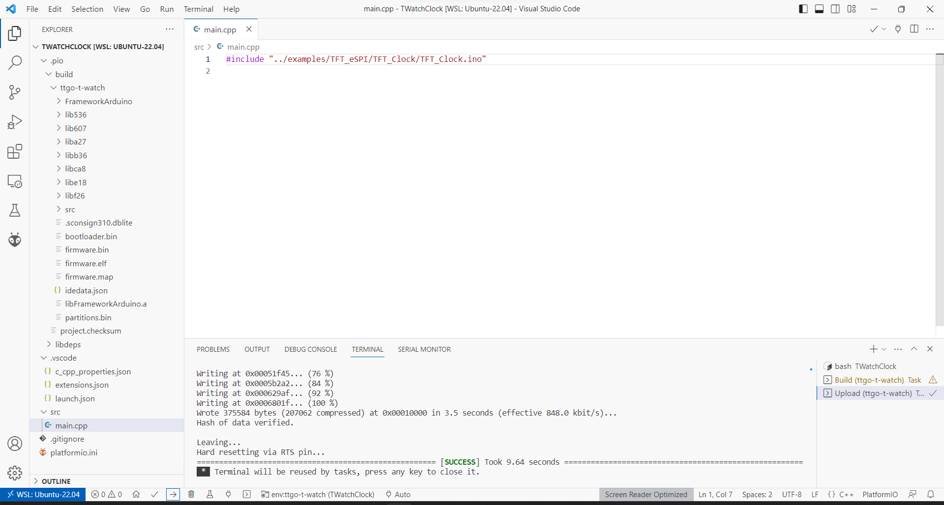 Starting an ESP32 Experimentation Journey With TTGO T-Watch : 5 Steps ...
