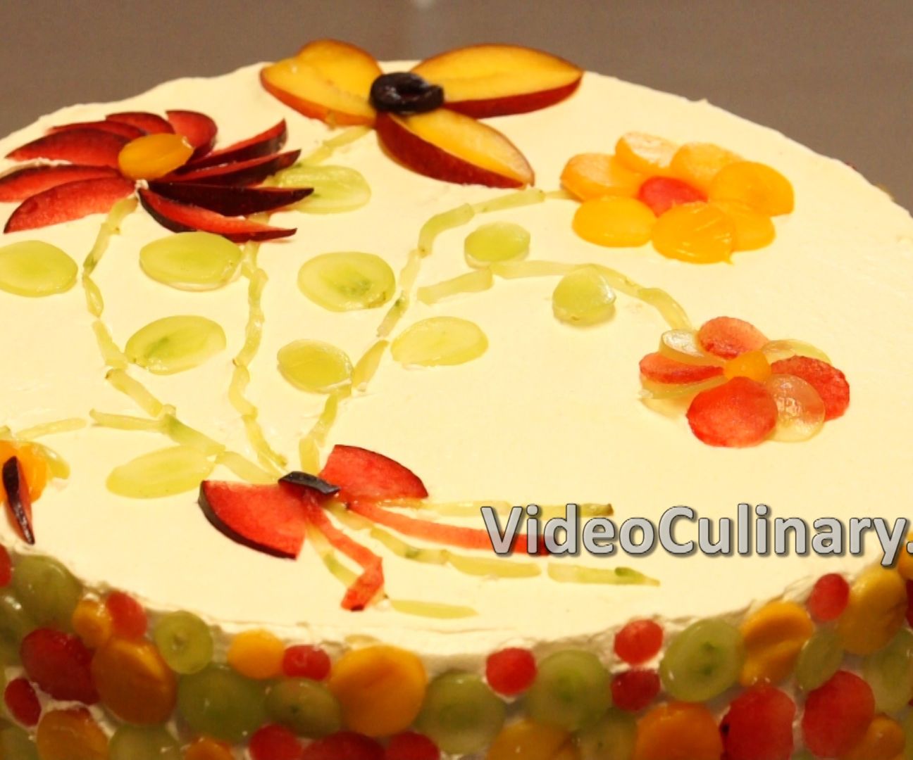 Simple Layer Cake With Cheesecake Filling Recipe : 10 Steps (with ...
