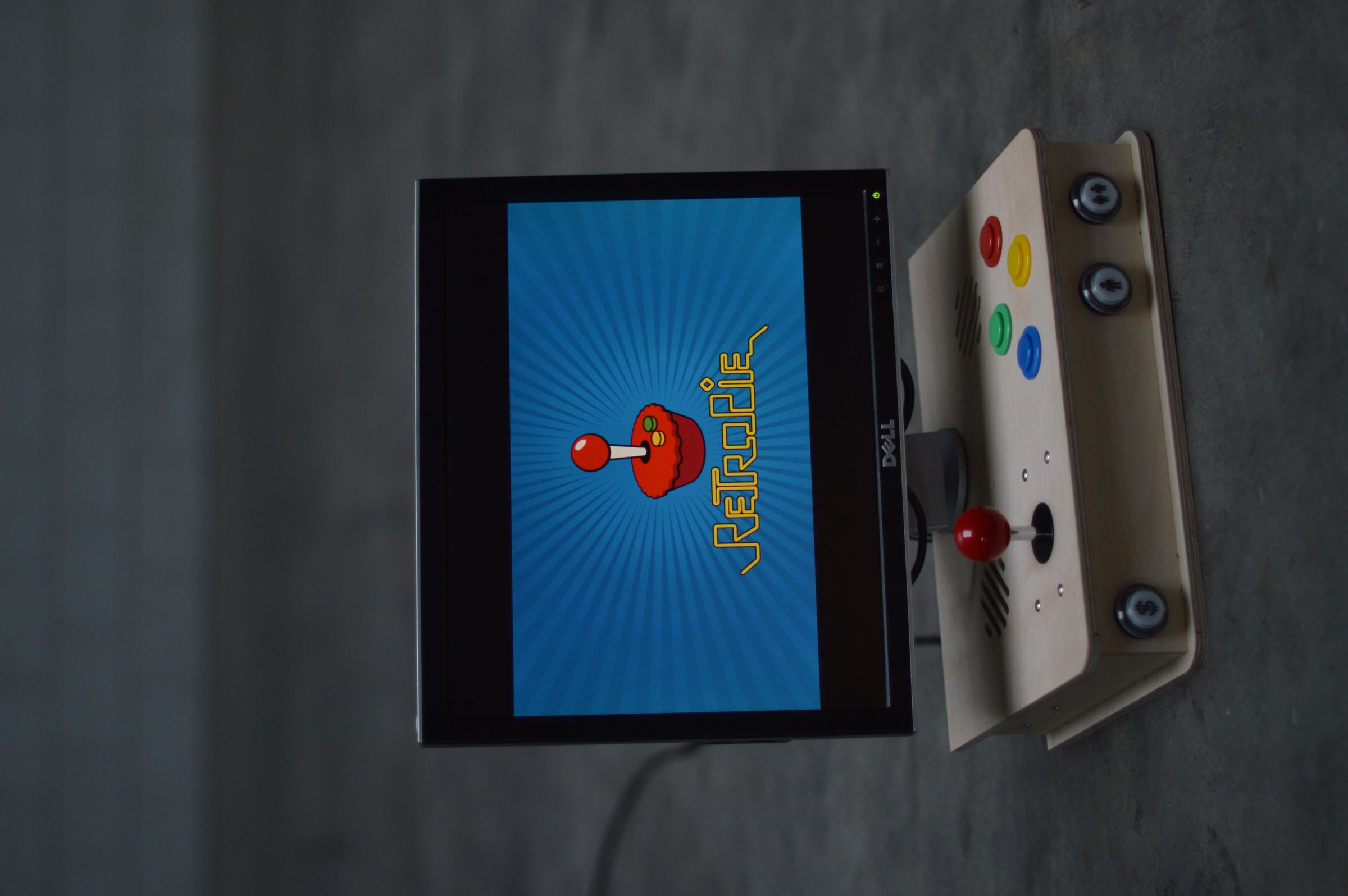 Bartop Arcade for Dell Rotating Monitor : 3 Steps (with Pictures ...