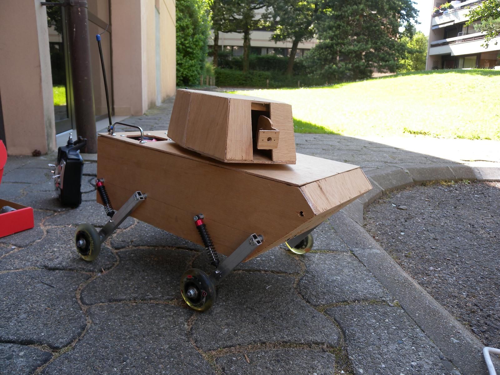 Biting Obstacles Autonomous Robot « Sanglier » (boar) : 8 Steps (with ...