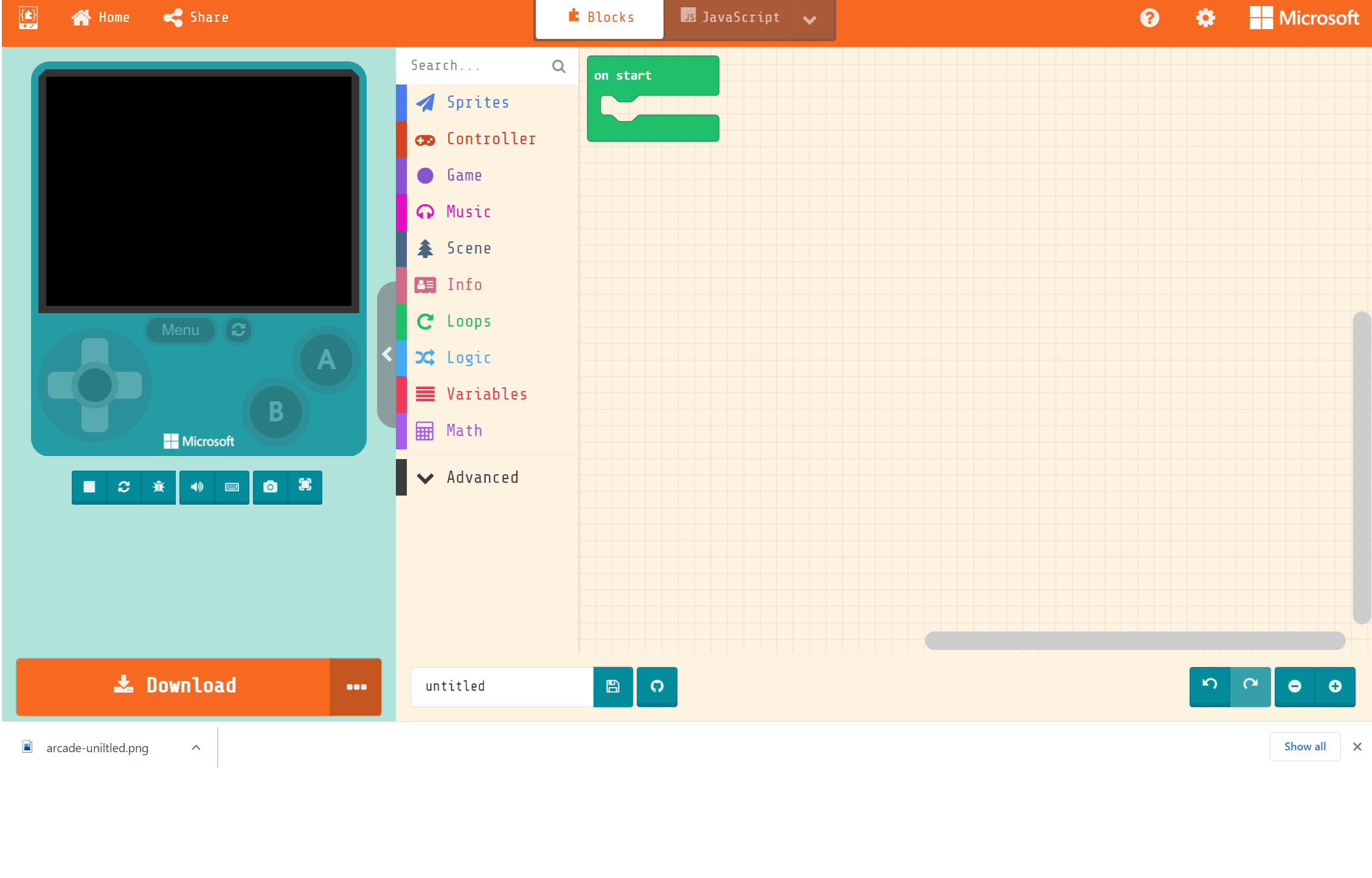 Create a Fun Block Game With MakeCode Arcade : 10 Steps - Instructables