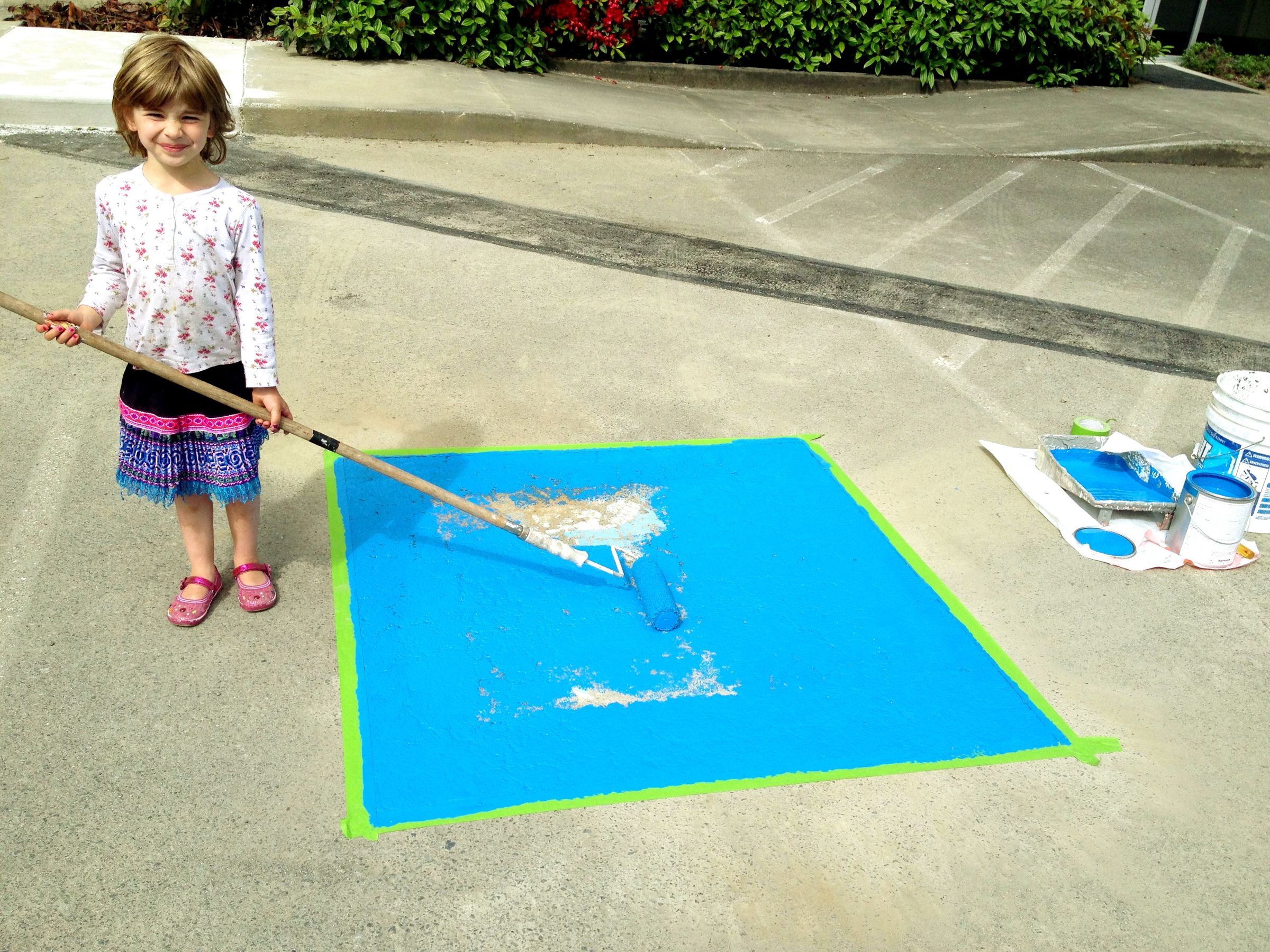 Stencil for Disability Parking Space : 6 Steps (with Pictures ...
